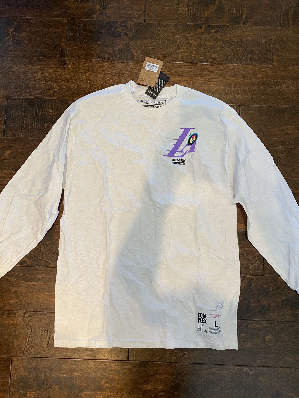 L.A. Lakers × Takashi Murakami Lakers x Murikami long sleeve ComplexCon tee | Grailed