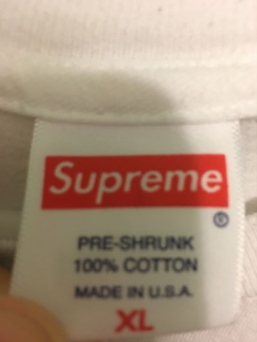 Supreme ET Tee XL White | Grailed