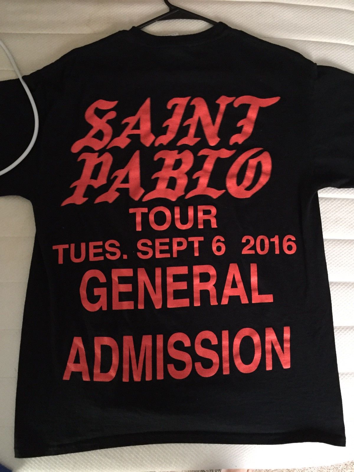 Kanye West Saint Pablo Tour Merch Madison Square Garden Exclusive | Grailed