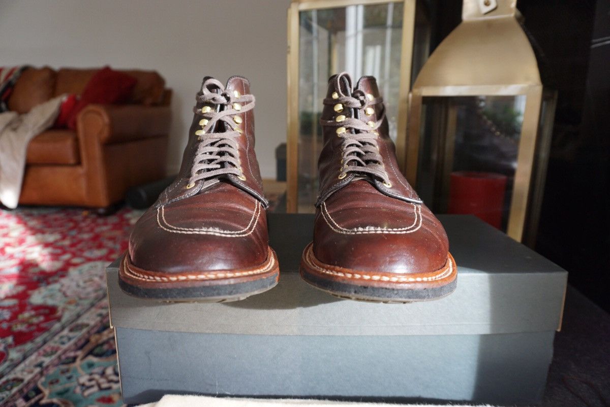 Alden Alden x J. Crew Ultimate Indy Boot Kudu Leather | Grailed
