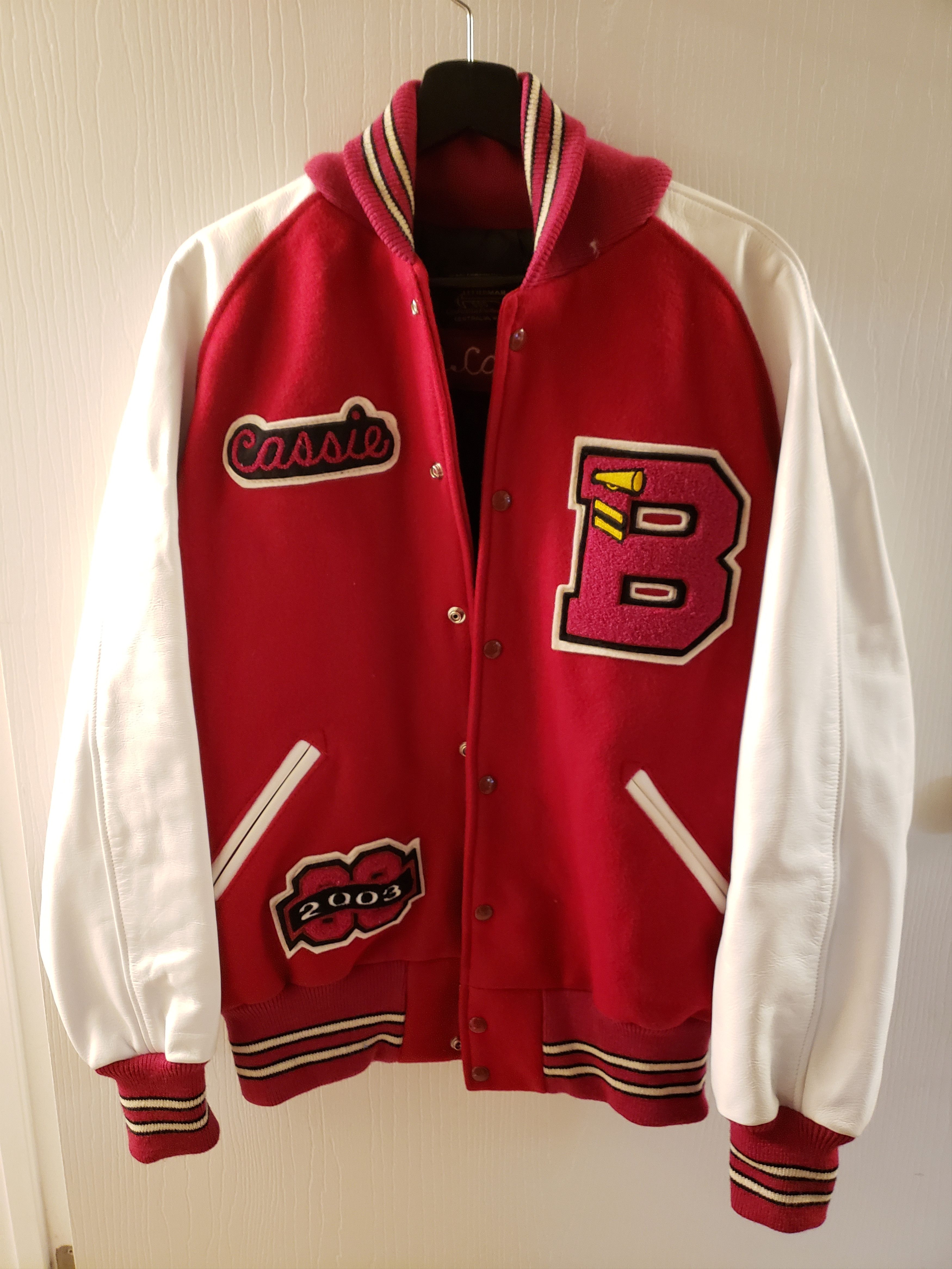 Skookum × Varsity Jacket × Vintage VINTAGE Skookum Varisty Jacket Red ...