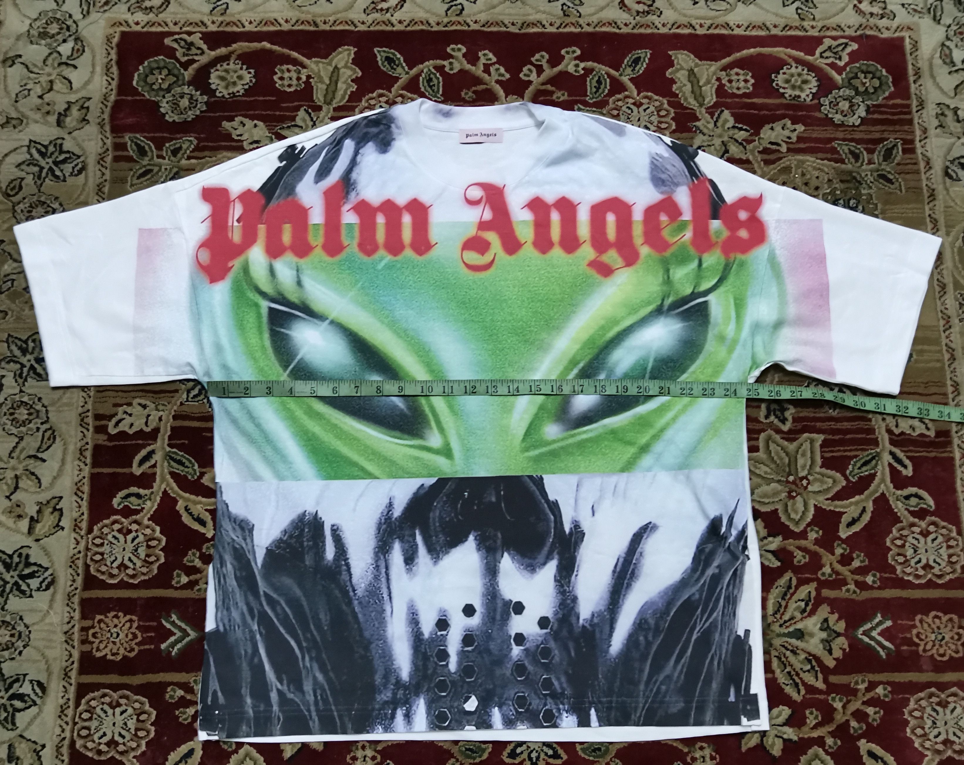 Palm Angels Palm Angel All Over Alien Tee Over Size Shirt | Grailed