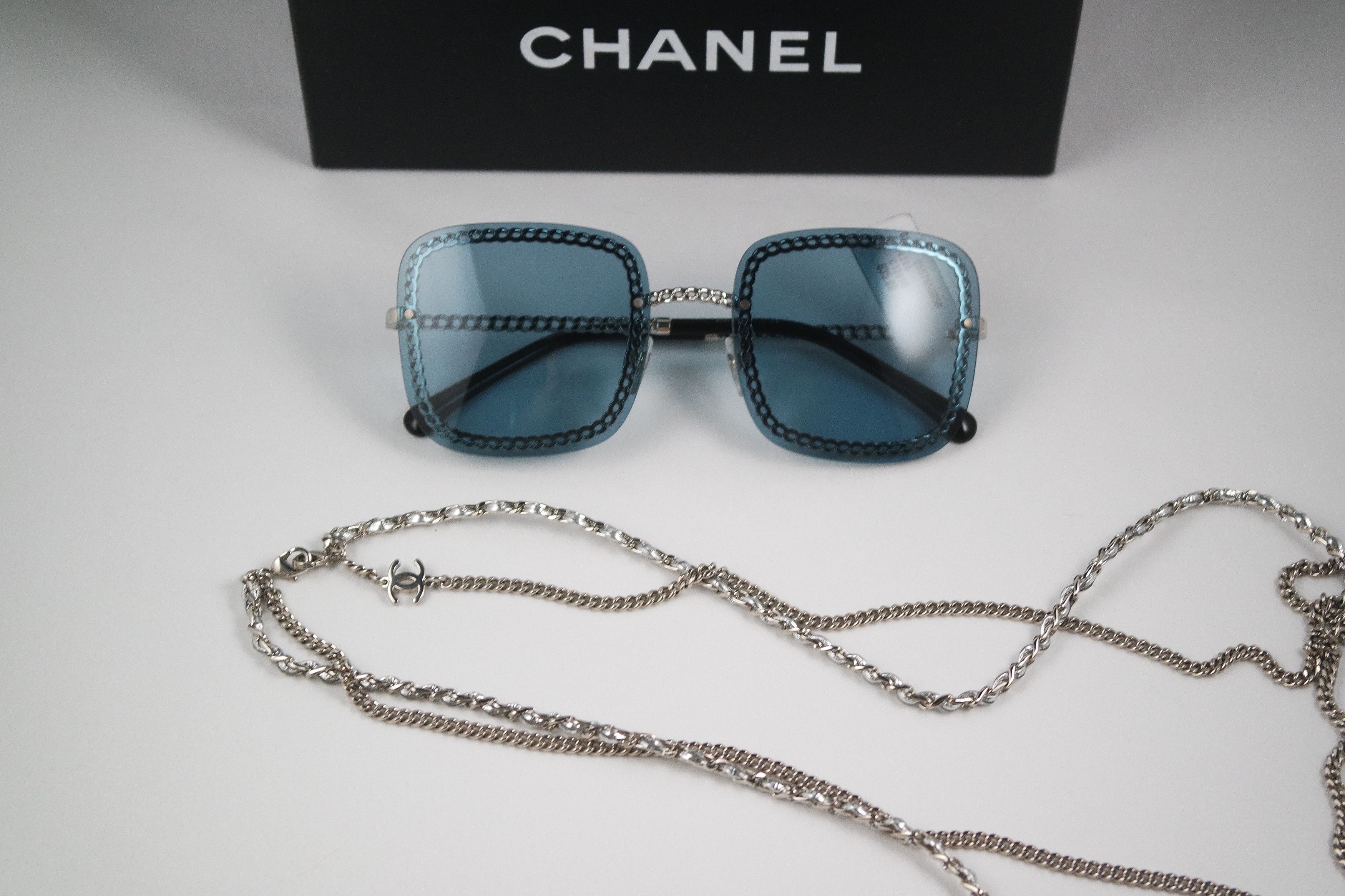 Chanel NEW Chanel 4244 Chain Square Sunglasses | Grailed