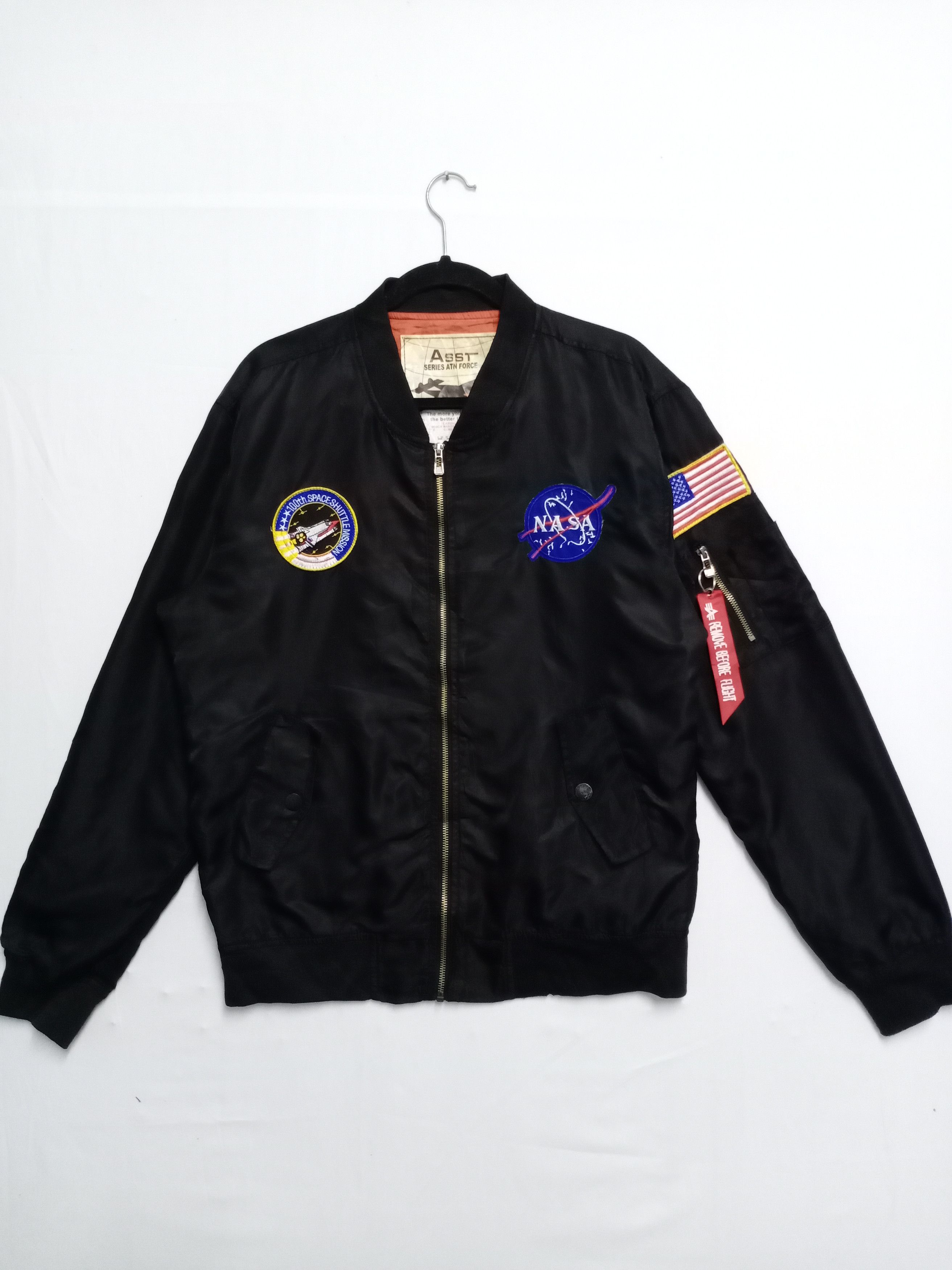 Vintage Vintage NASA Flight Flying Jacket Distressed | Grailed