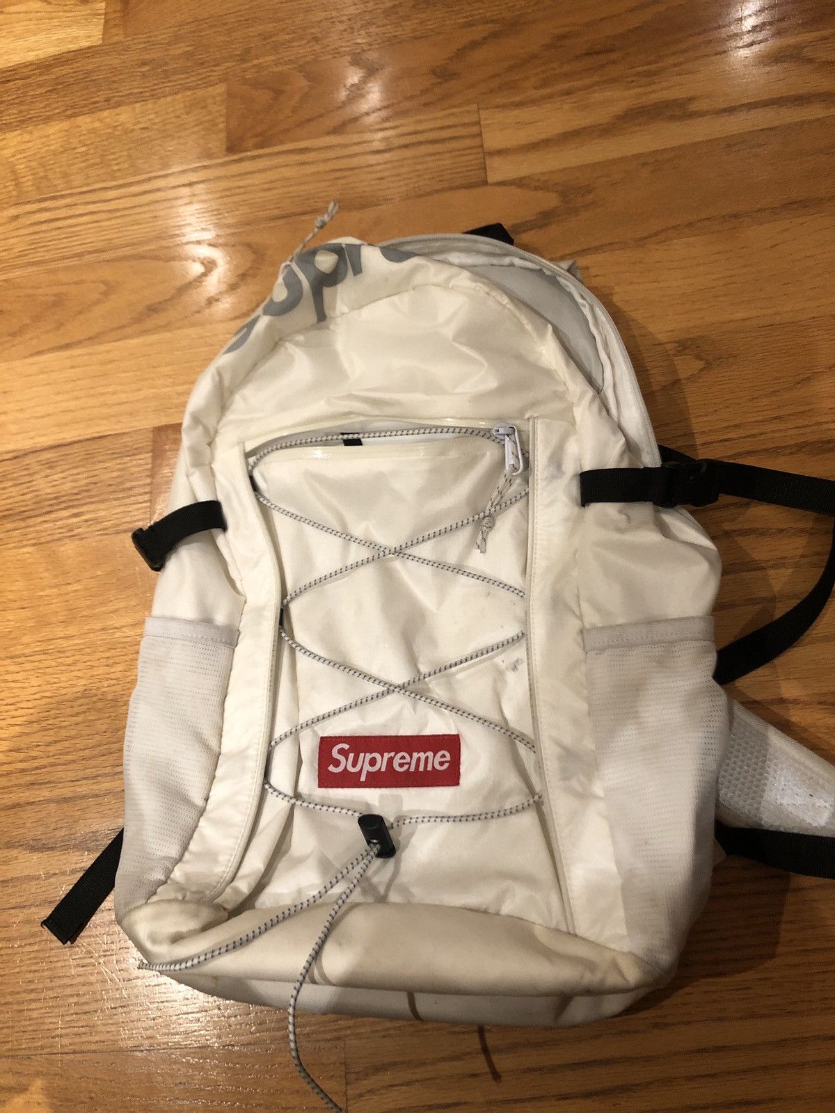 Supreme Supreme FW17 Backpack White | Grailed