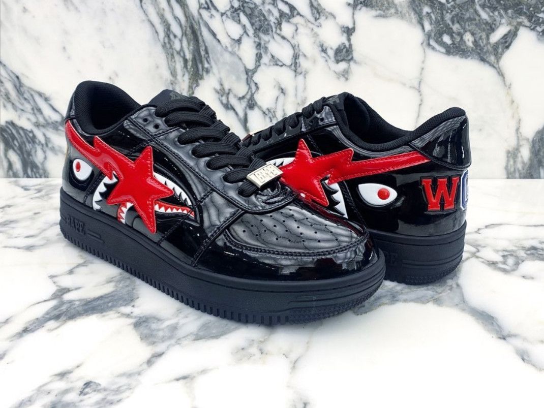 Bape Bapesta SHARK BAPE STA LOW M2 | Grailed