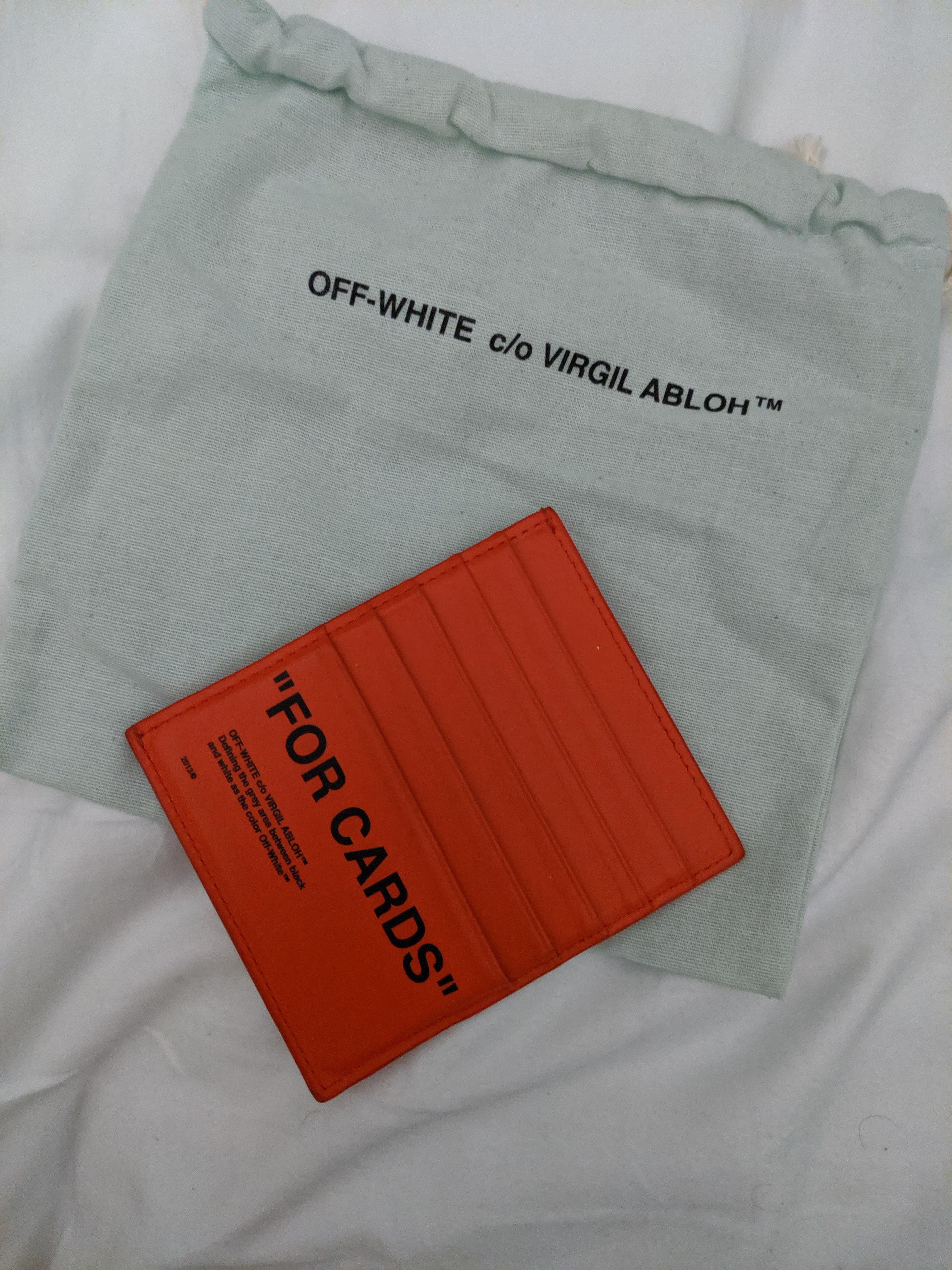 Off-White Off-White "CARD" Holder | Grailed