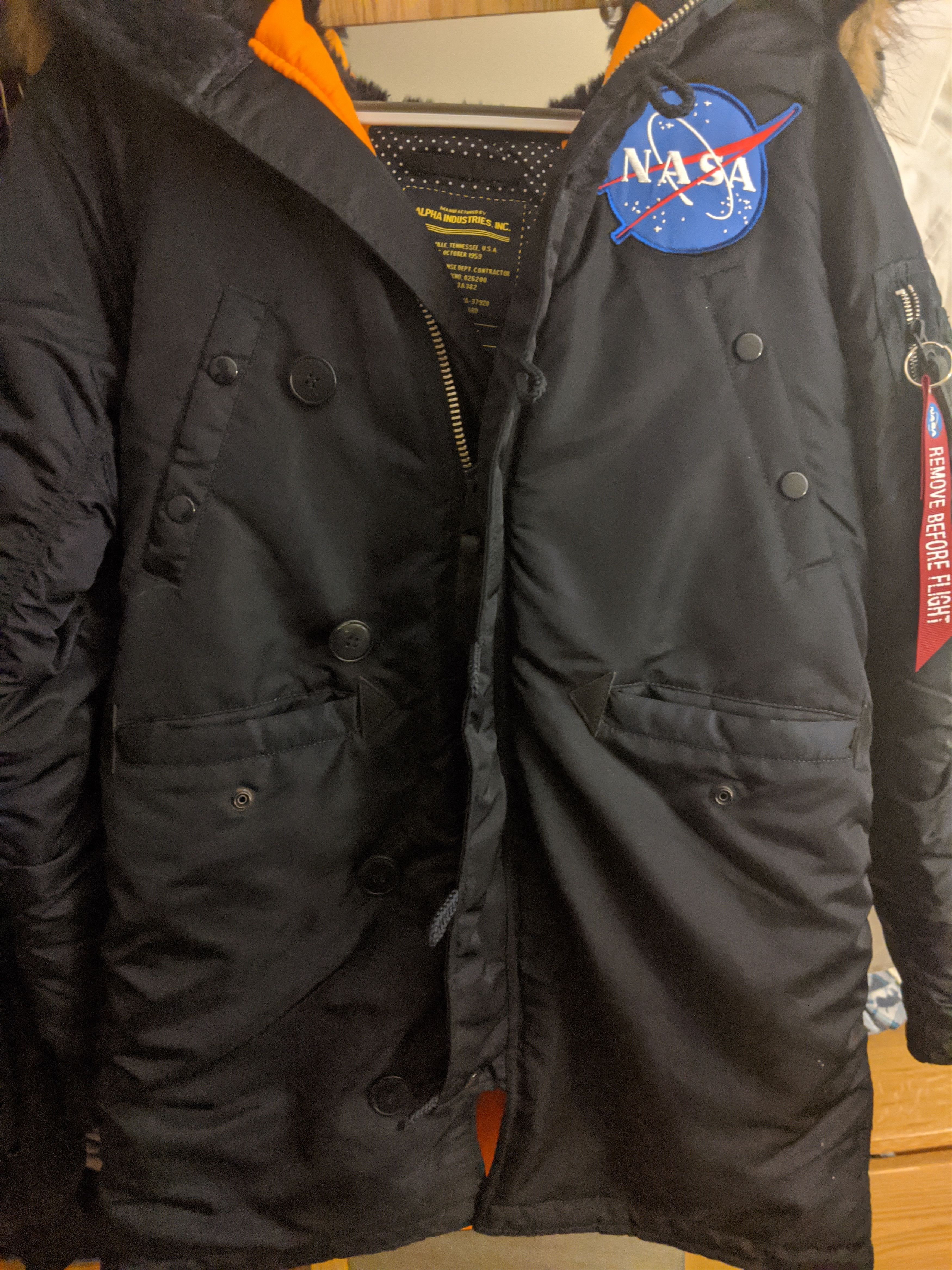 Alpha Industries N-3B Slim NASA Parka | Grailed