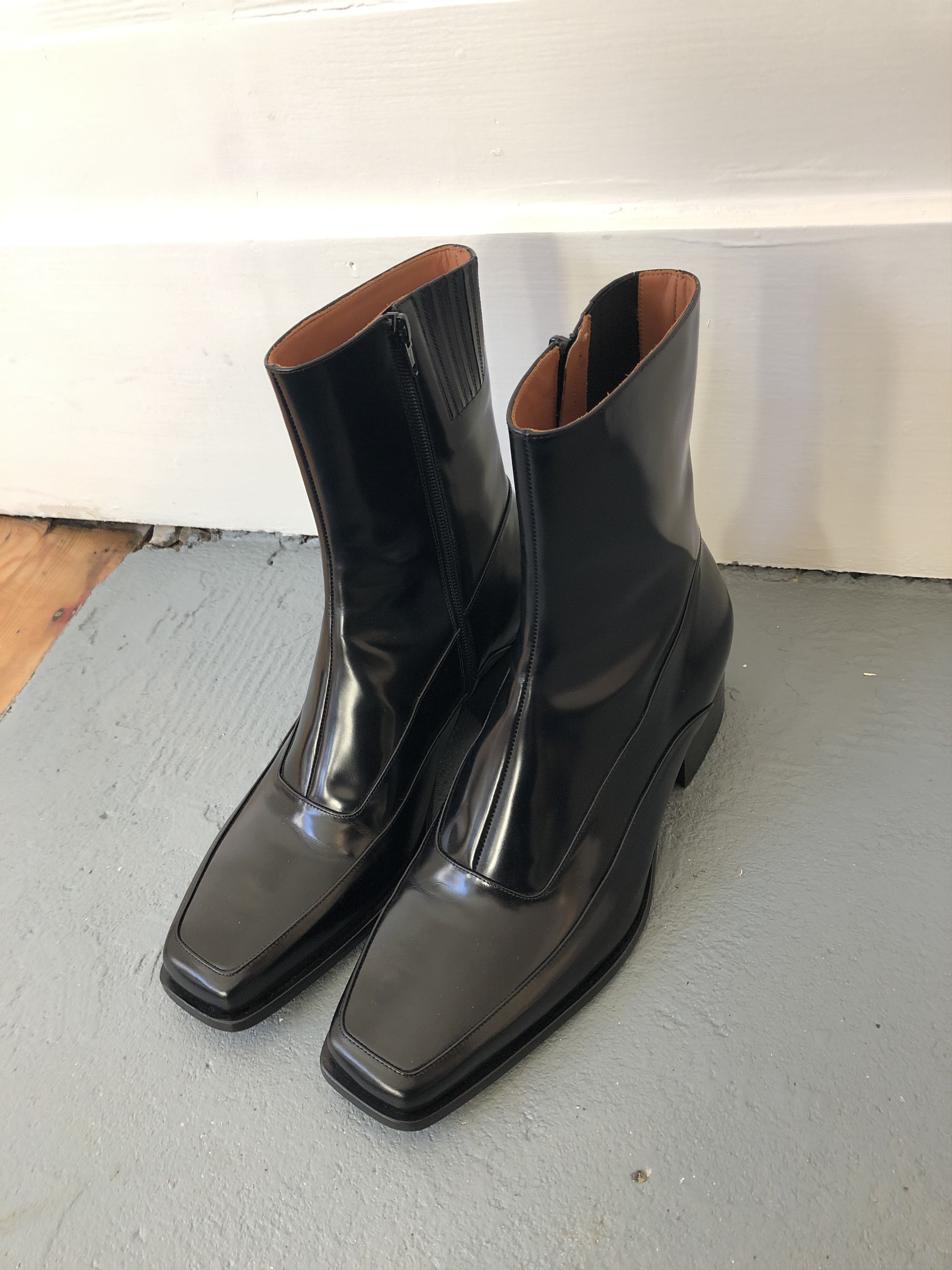 Y/Project Y/Project Square Toed Boots | Grailed