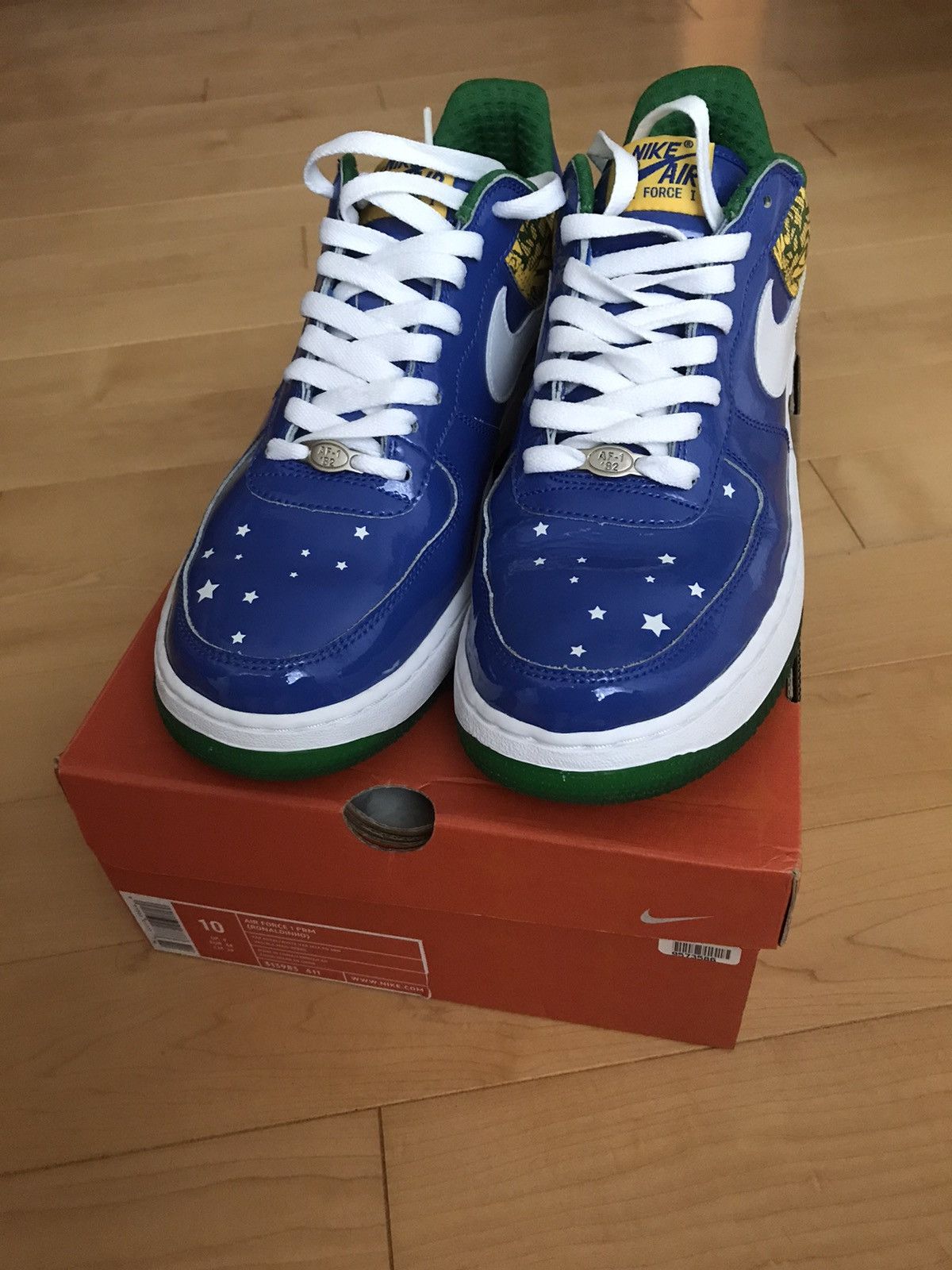 Nike Air Force 1 Premium Collection Royale Ronaldinho | Grailed