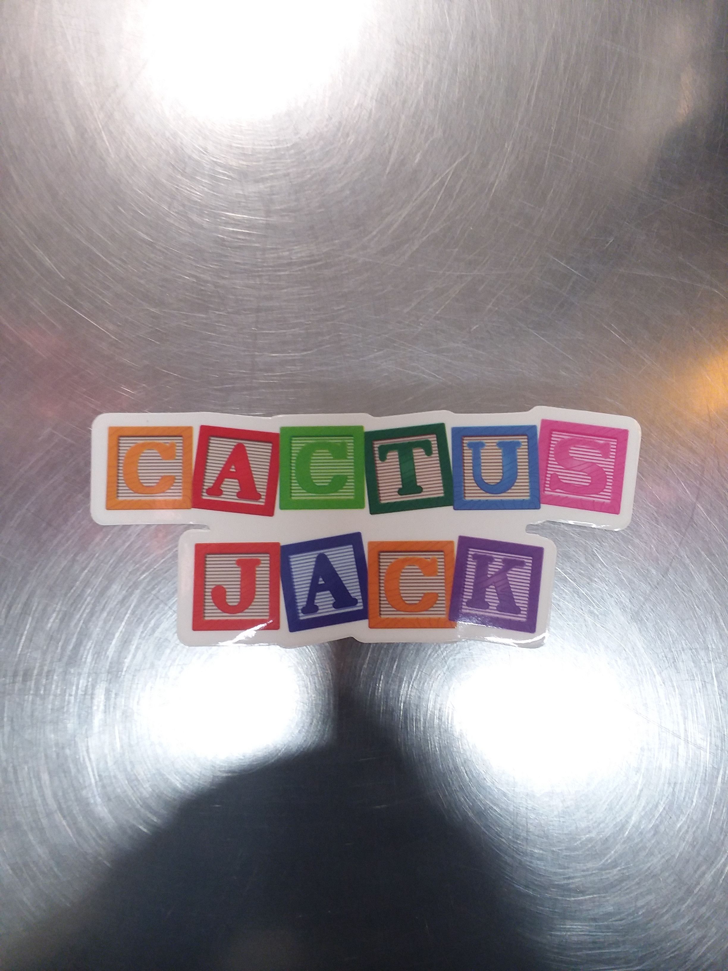 Travis Scott Cactus Jack sticker Astroworld Jackboys | Grailed