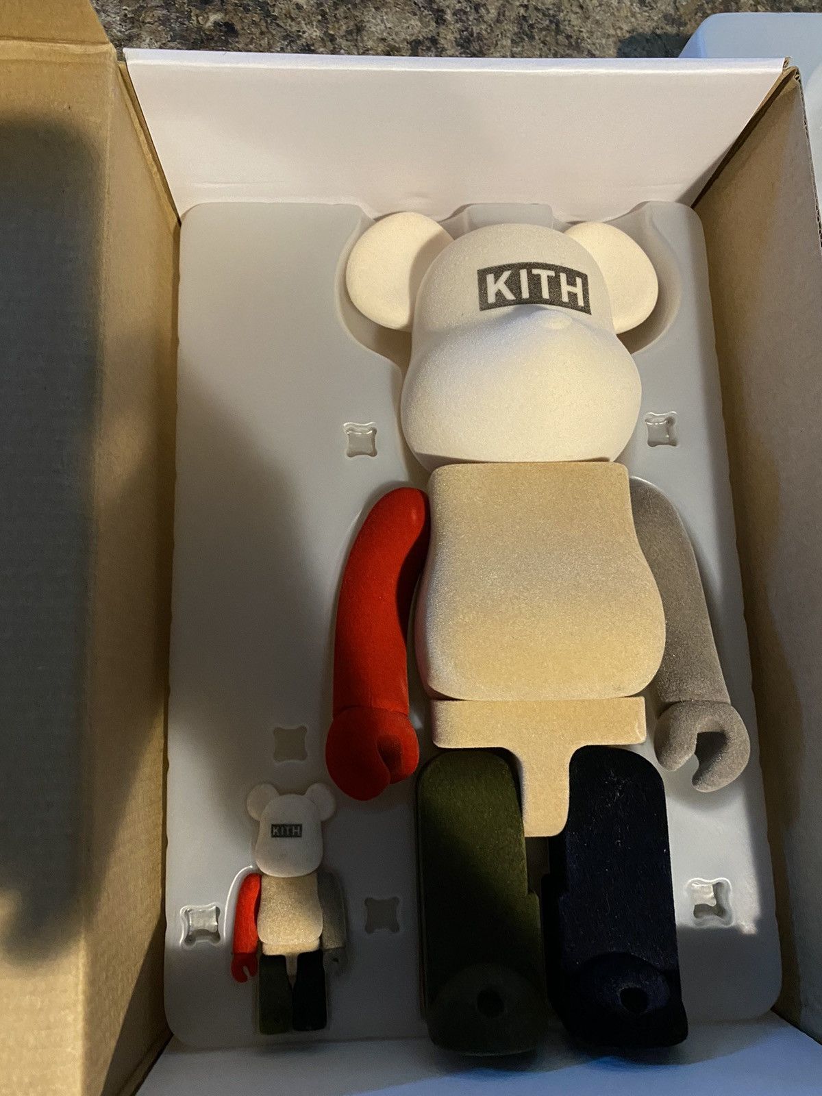 Kith BEARBRICK 100% & 400% Set | Grailed