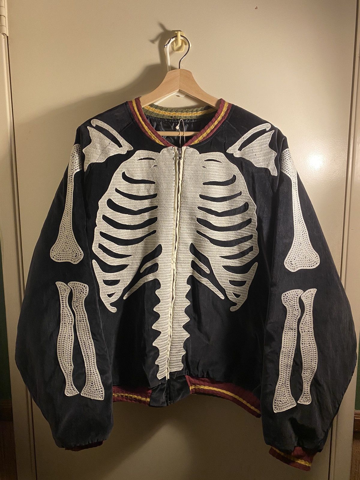 Kapital Kapital Skeleton Bomber Jacket | Grailed