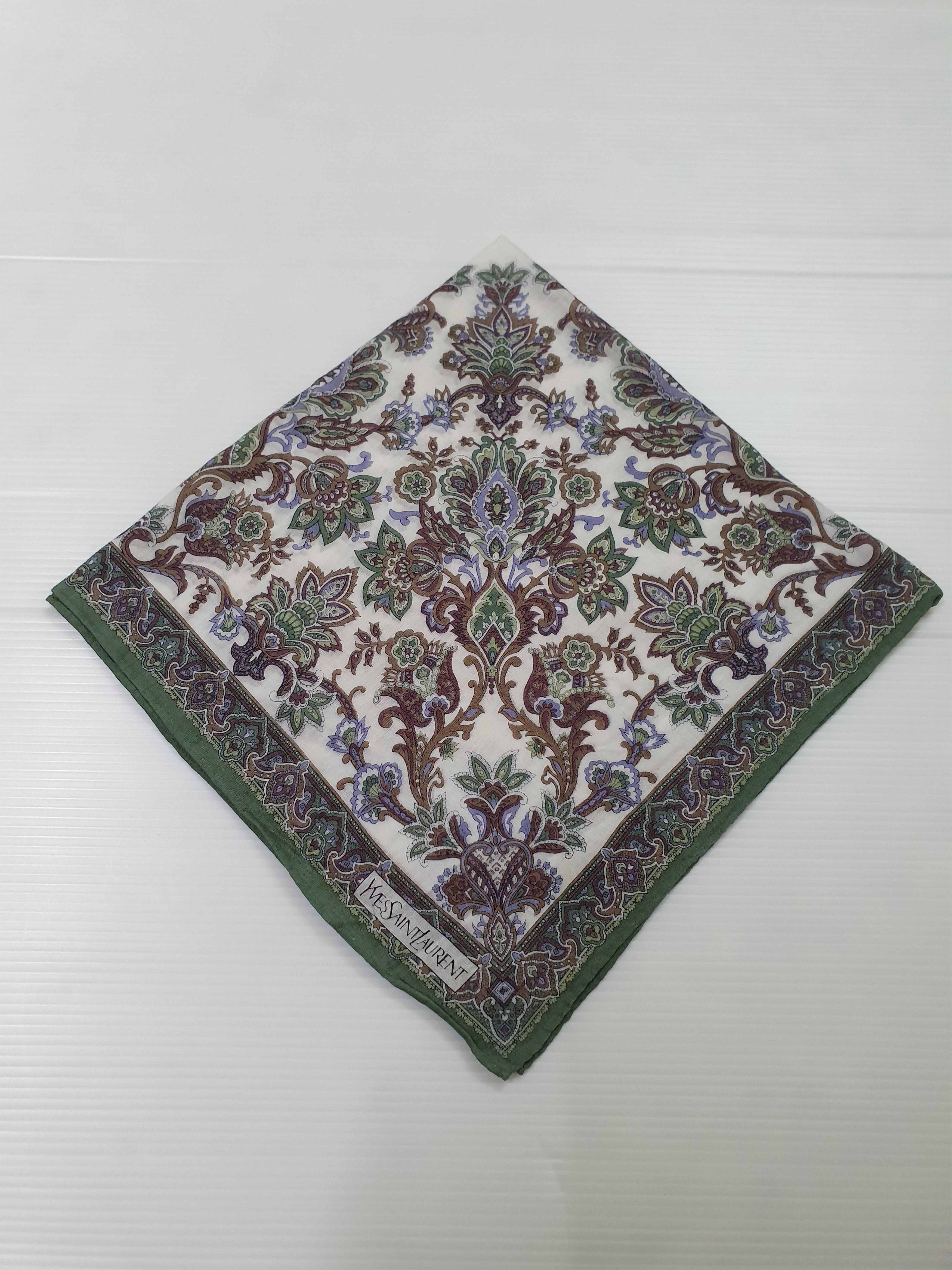 Yves Saint Laurent Authentic YSL Handky Headscarve Bandana | Grailed