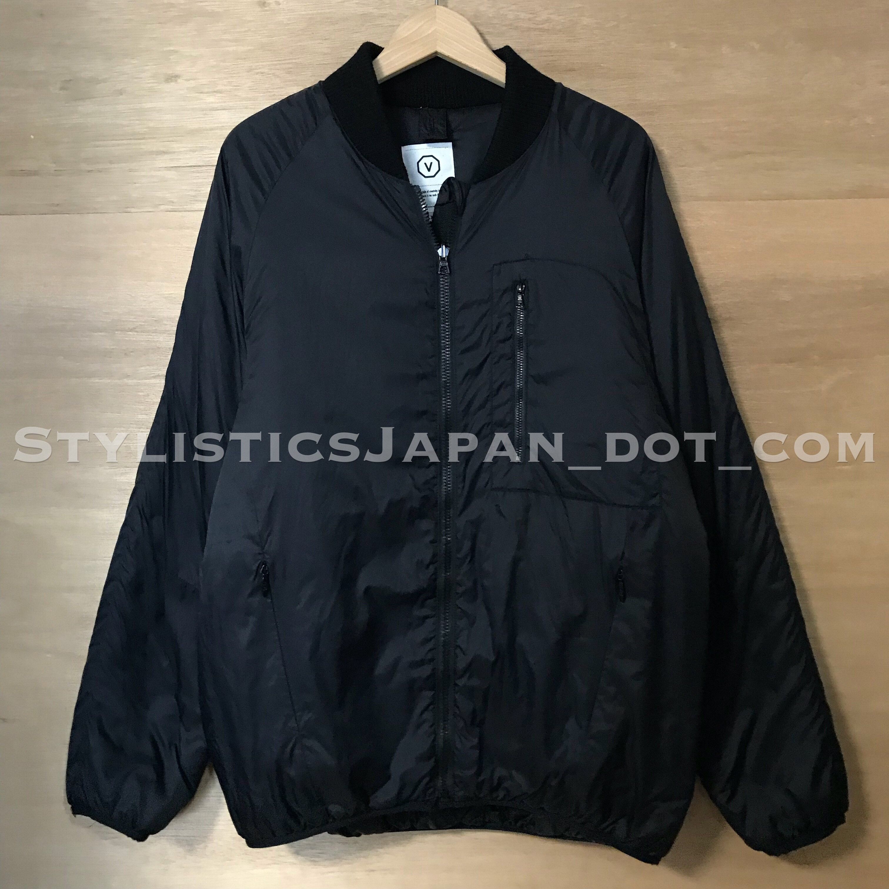Visvim [XL] VISVIM POLLARD INSULATOR NYLON MA-1 LINER JACKET BLACK | Grailed