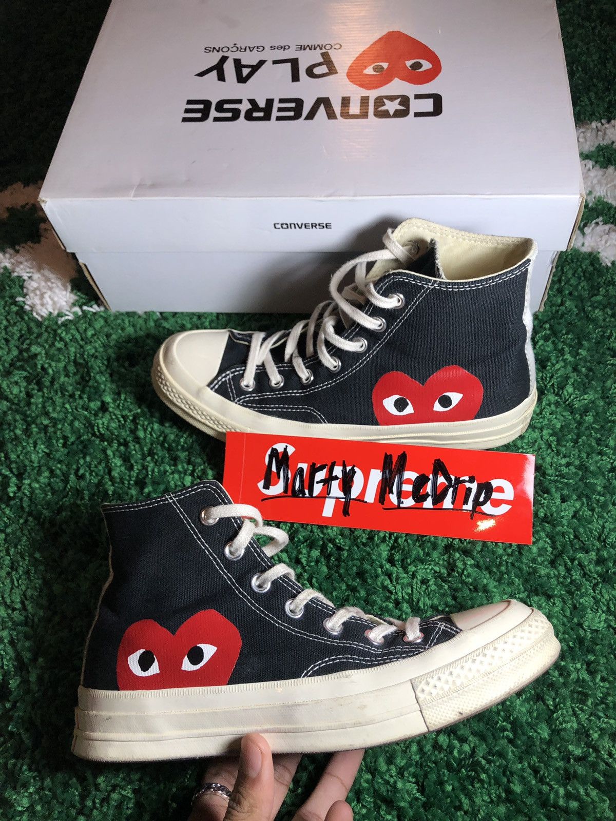 Comme des Garcons × Converse Comme des Garcons x Chuck Taylor All Star ...