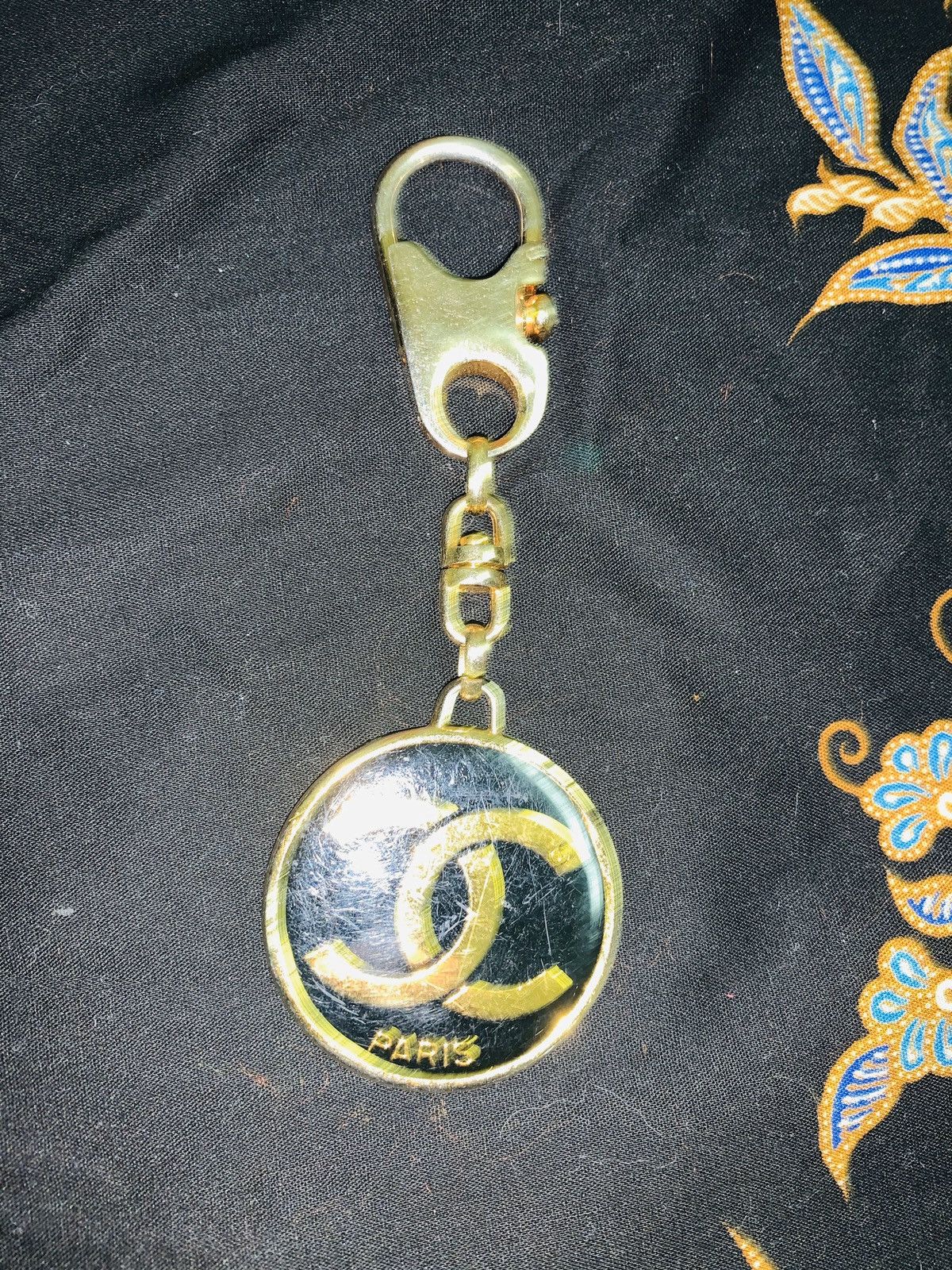 Chanel Vintage Rare Chanel Paris Keychain | Grailed