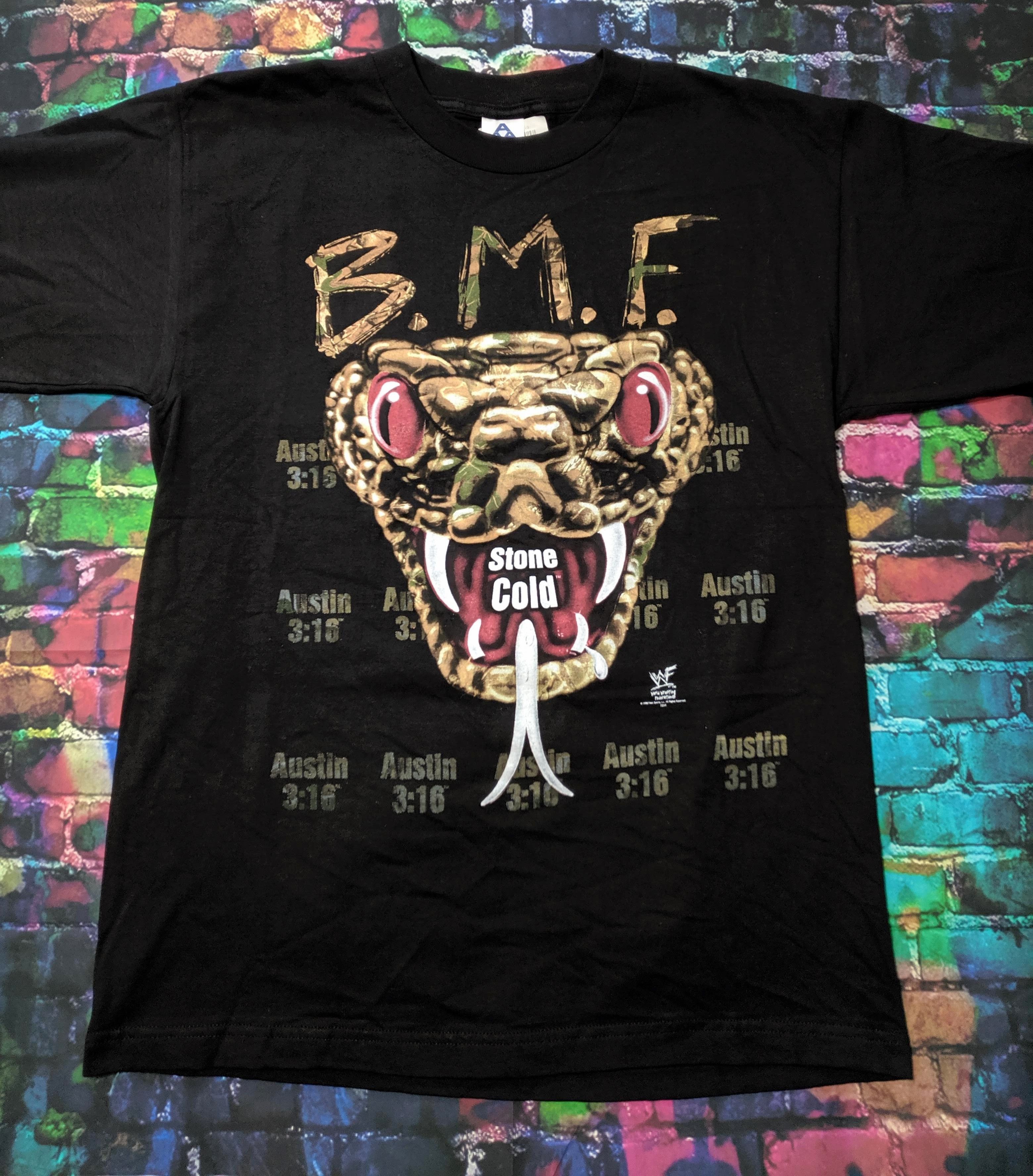 Vintage × WCW/nWo × WWF Vintage WWF Stone Cold Steve Austin Rattlesnake ...