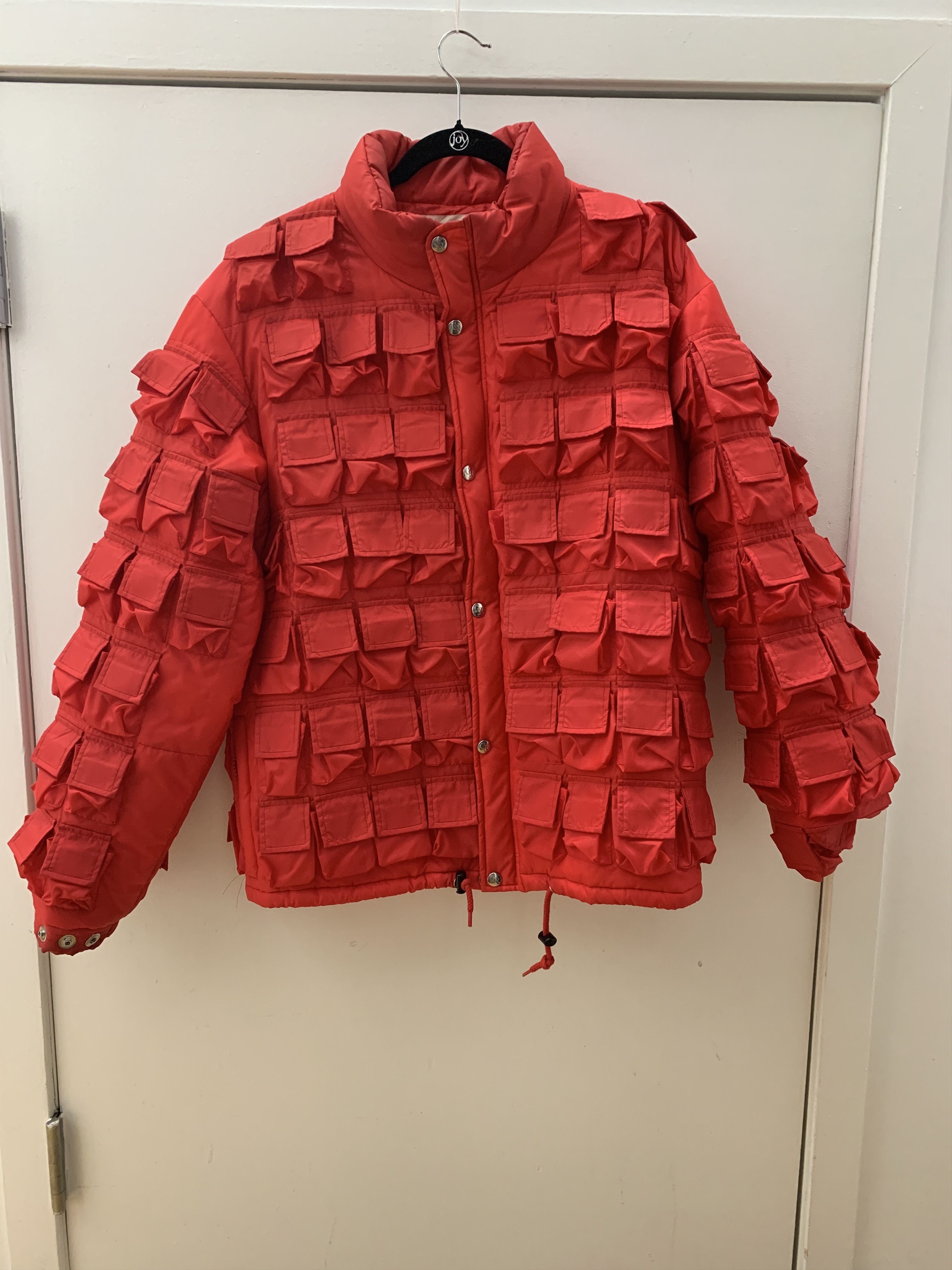 General Research AW98⁣ Iconic Red 175 Pocket Jacket⁣ | Grailed