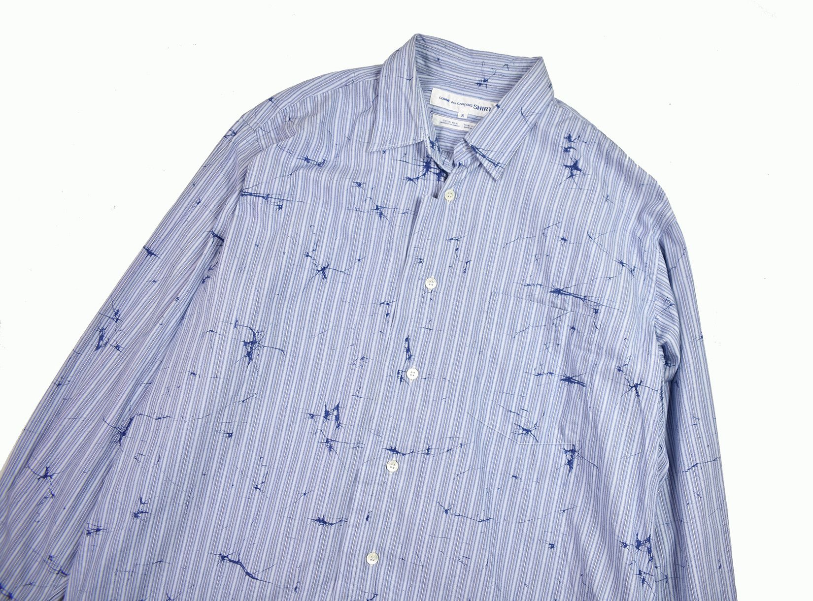 Comme des Garcons CDG Paint Splatter Shirt | Grailed
