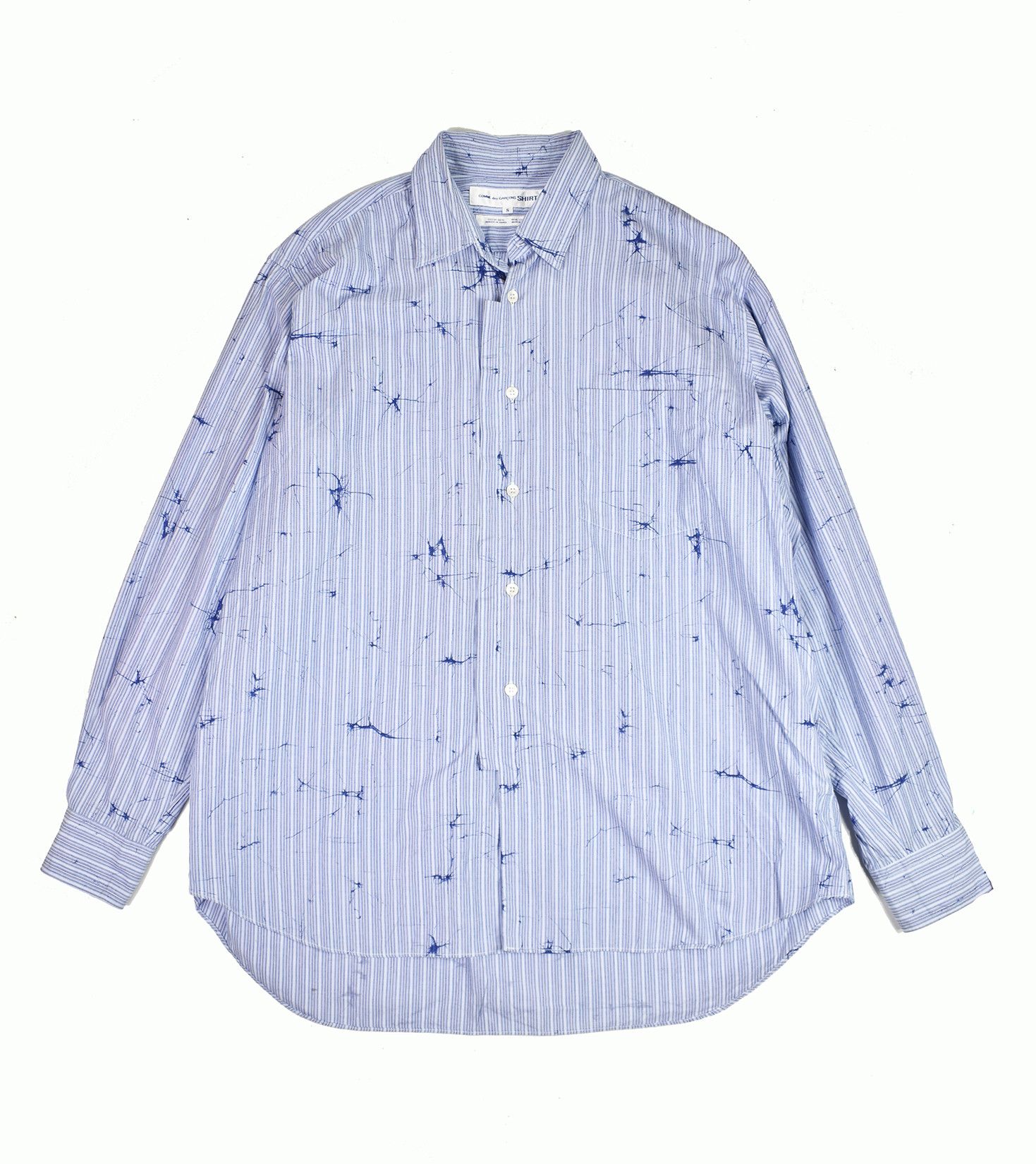 Comme des Garcons CDG Paint Splatter Shirt | Grailed
