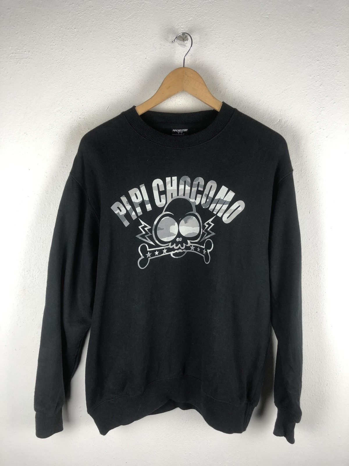 Dope PIPI CHOCOMO SWEATSHIRT BIG LOGOS DESIGN | Grailed