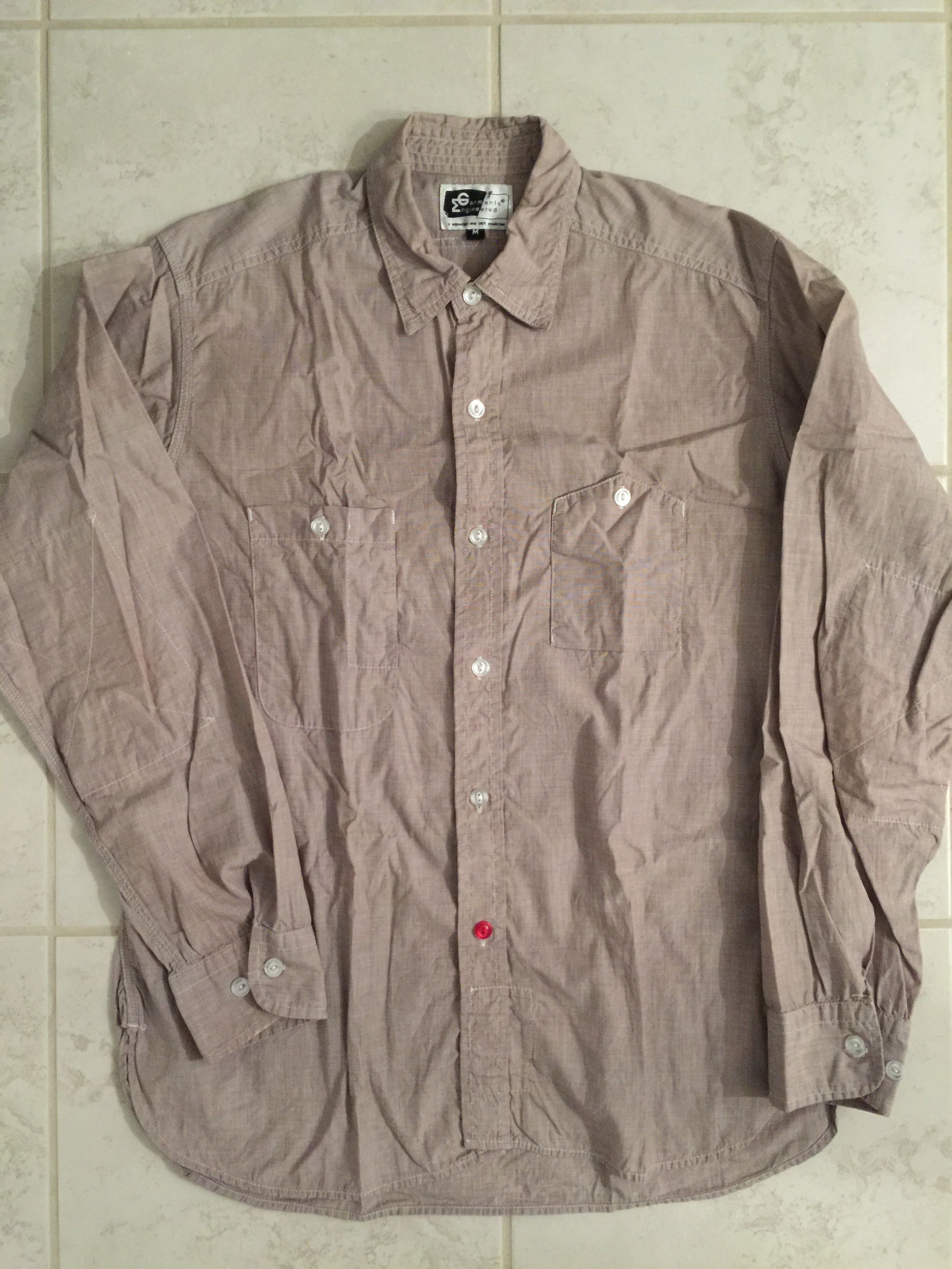 Engineered Garments Engineered Garments Red Work Shirt | Grailed