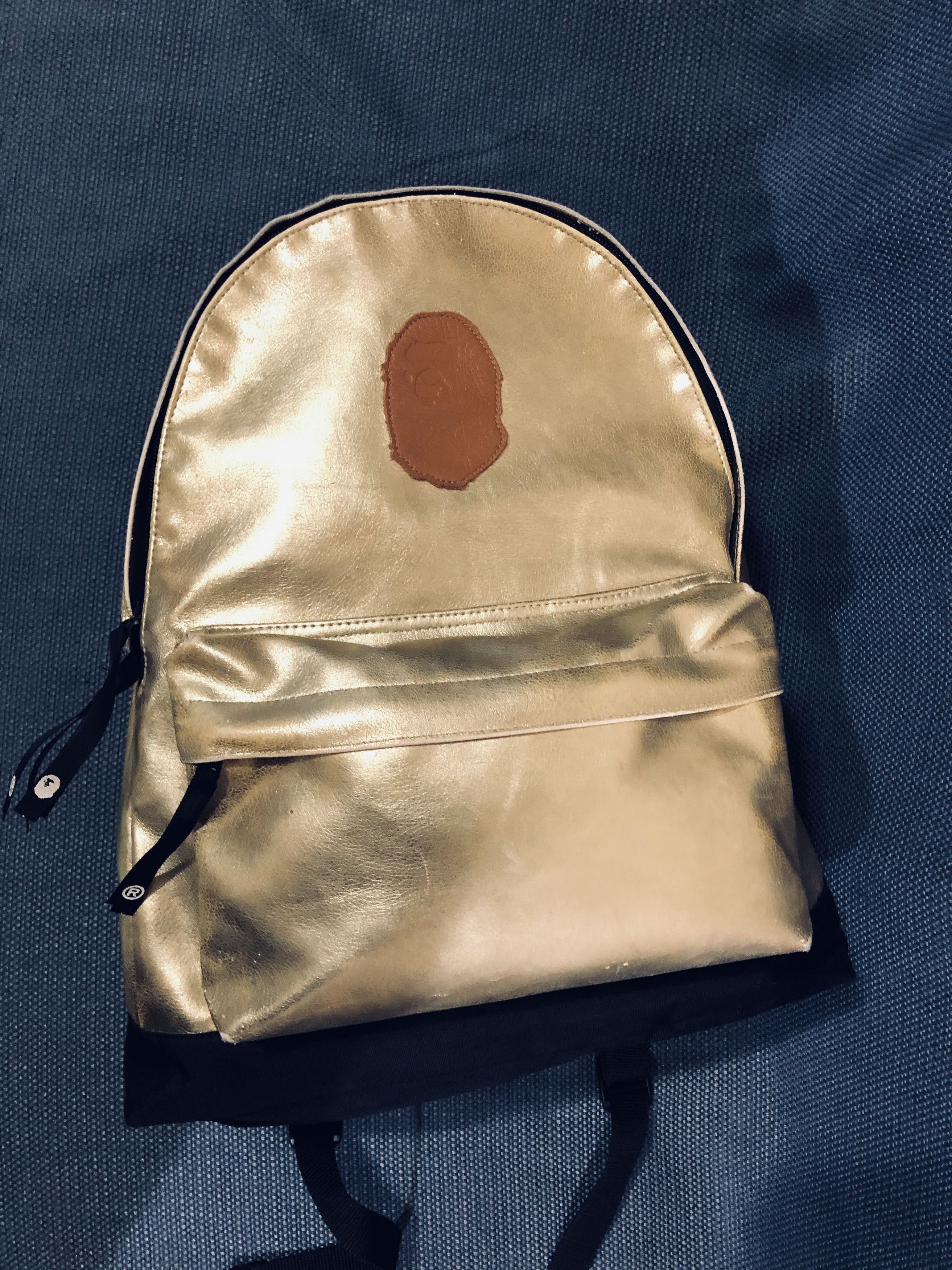 Bape A Bathing Ape Bape Golden Backpack | Grailed