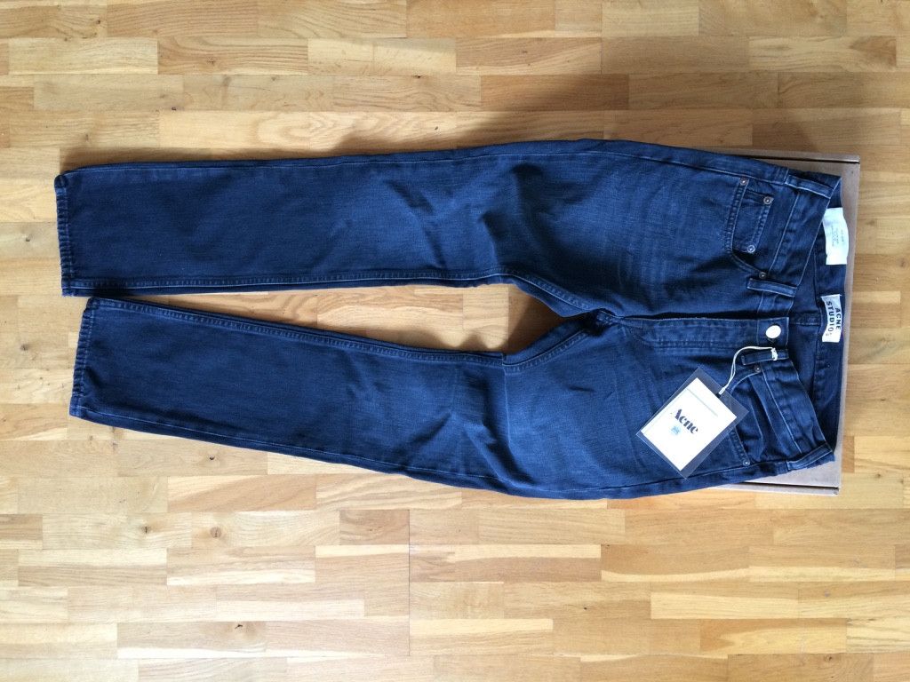 Acne Studios Roc Jeans Lana Blue NEW! | Grailed