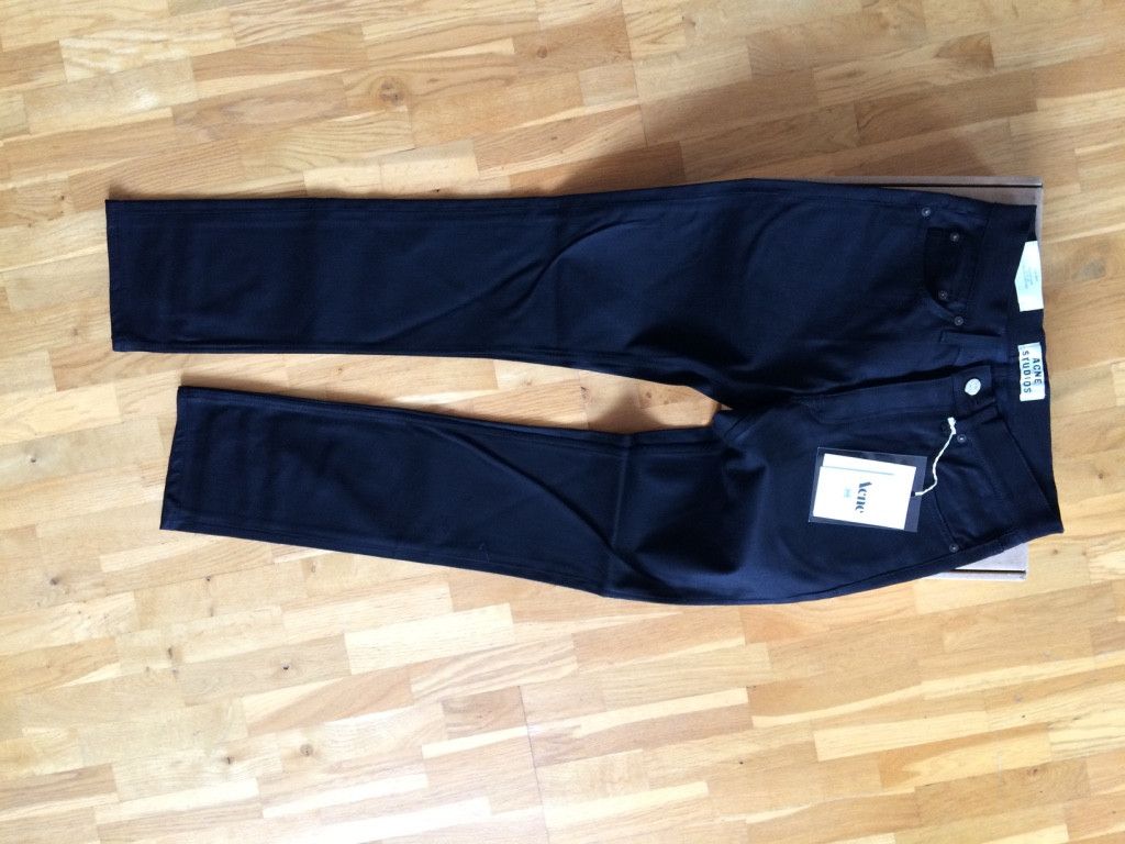 Acne Studios Roc Jeans Cash Black NEW! | Grailed