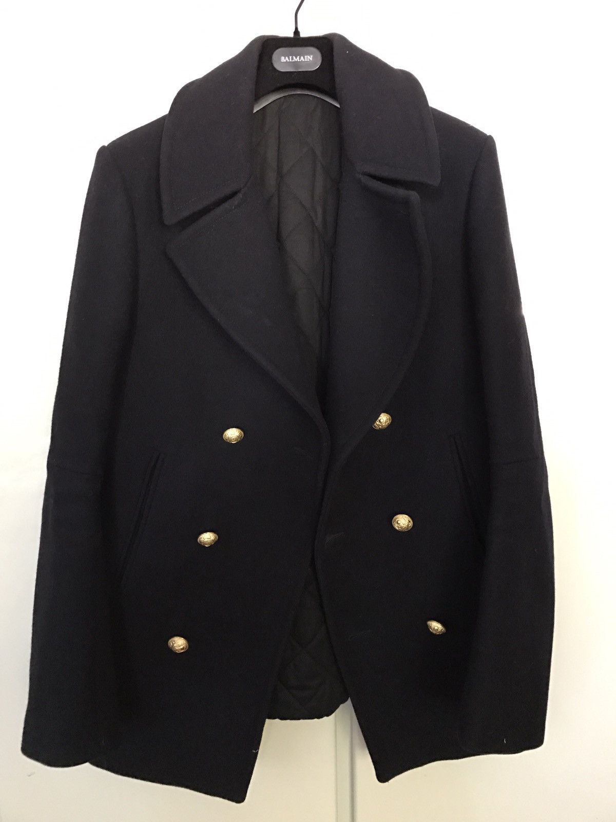 Balmain Balmain Decarnin Peacoat | Grailed