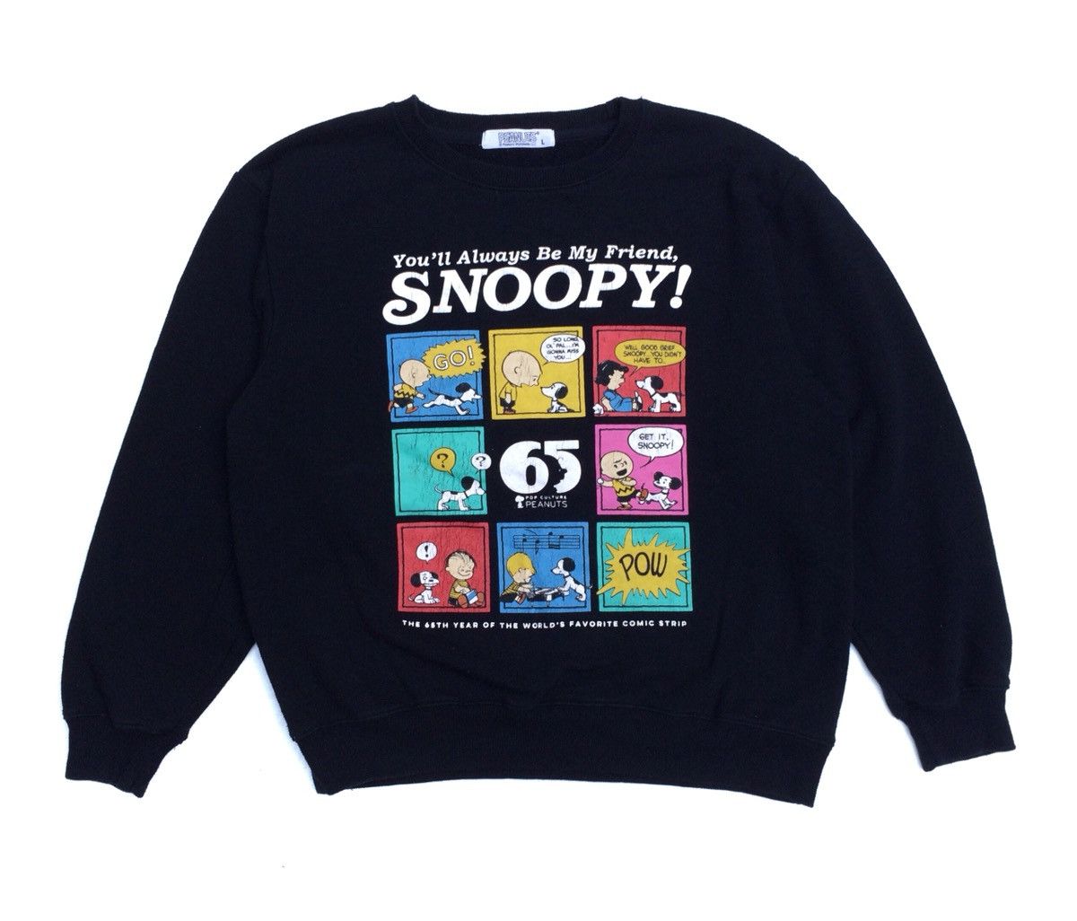 Peanuts Snoopy 65 Pop Culture Peanuts Crewneck Sweatshirt | Grailed