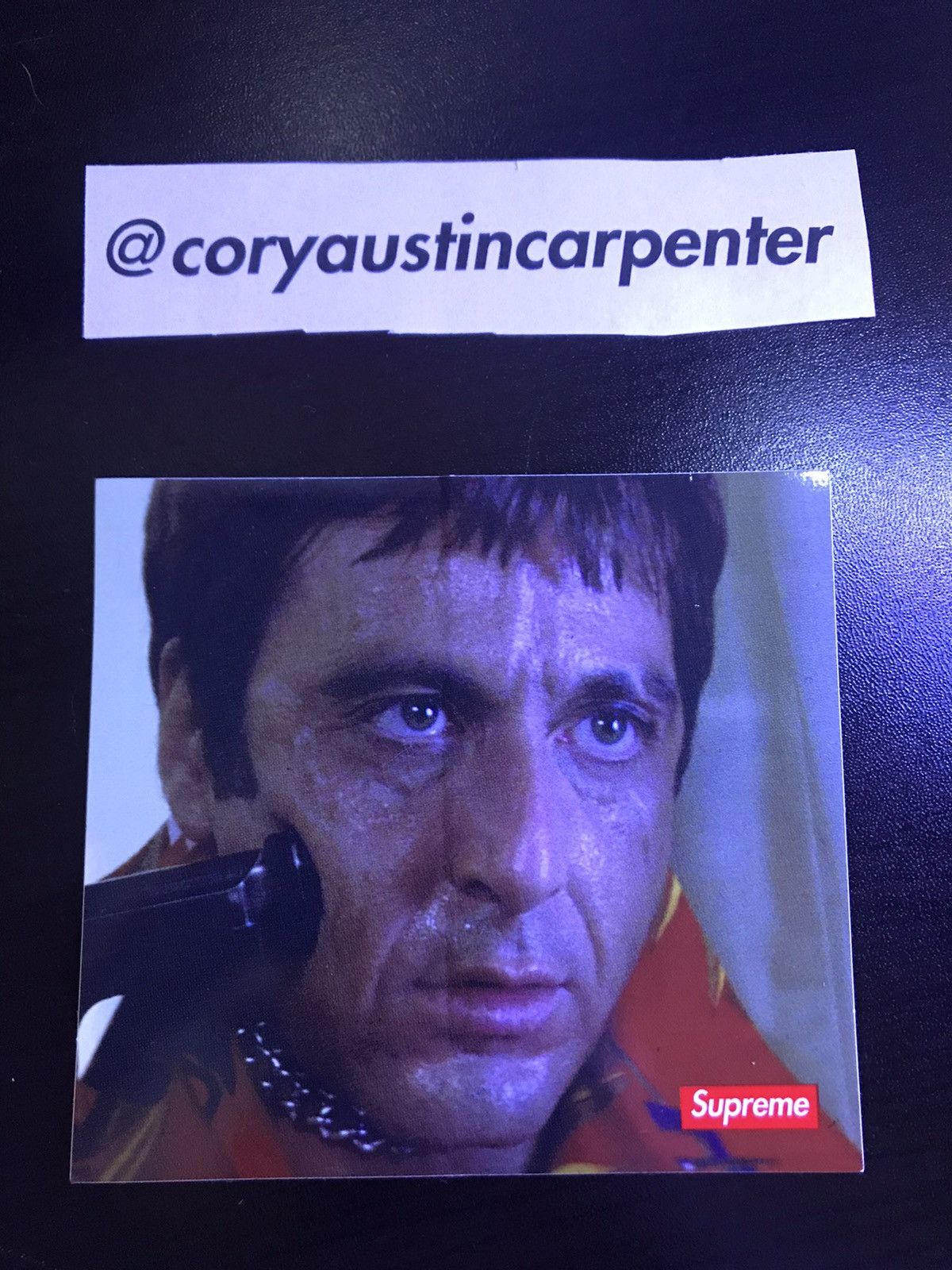 Supreme Supreme Scarface Shower Sticker | Grailed