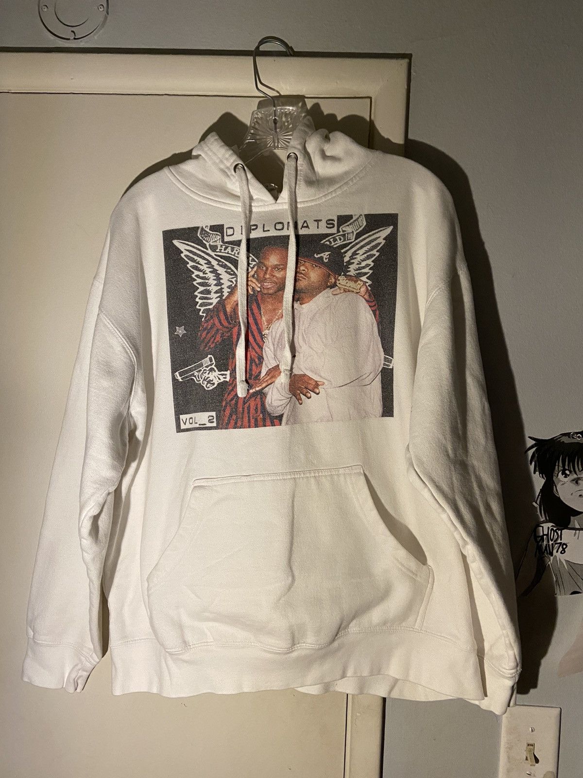Diplomats Diplomats White Volume 2 Mixtape Hoodie | Grailed