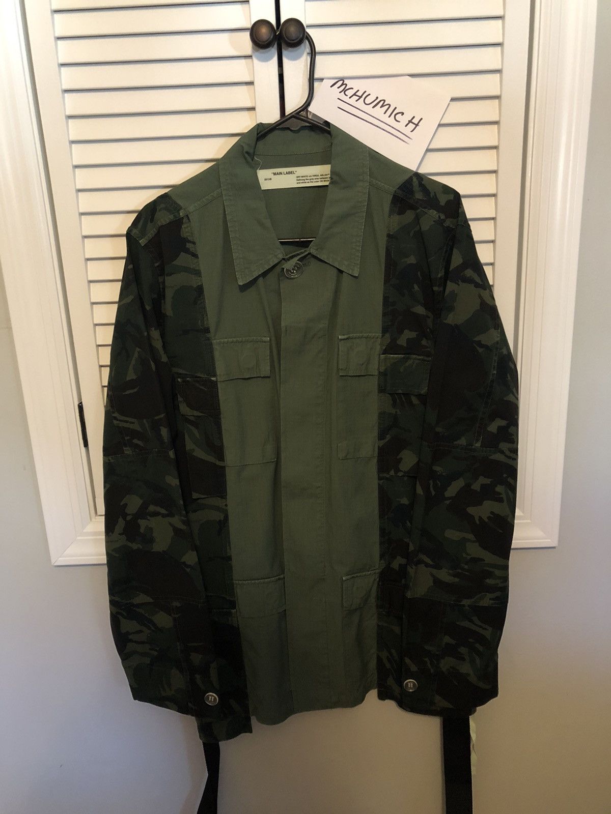Off-White Military Field Jacket | Grailed