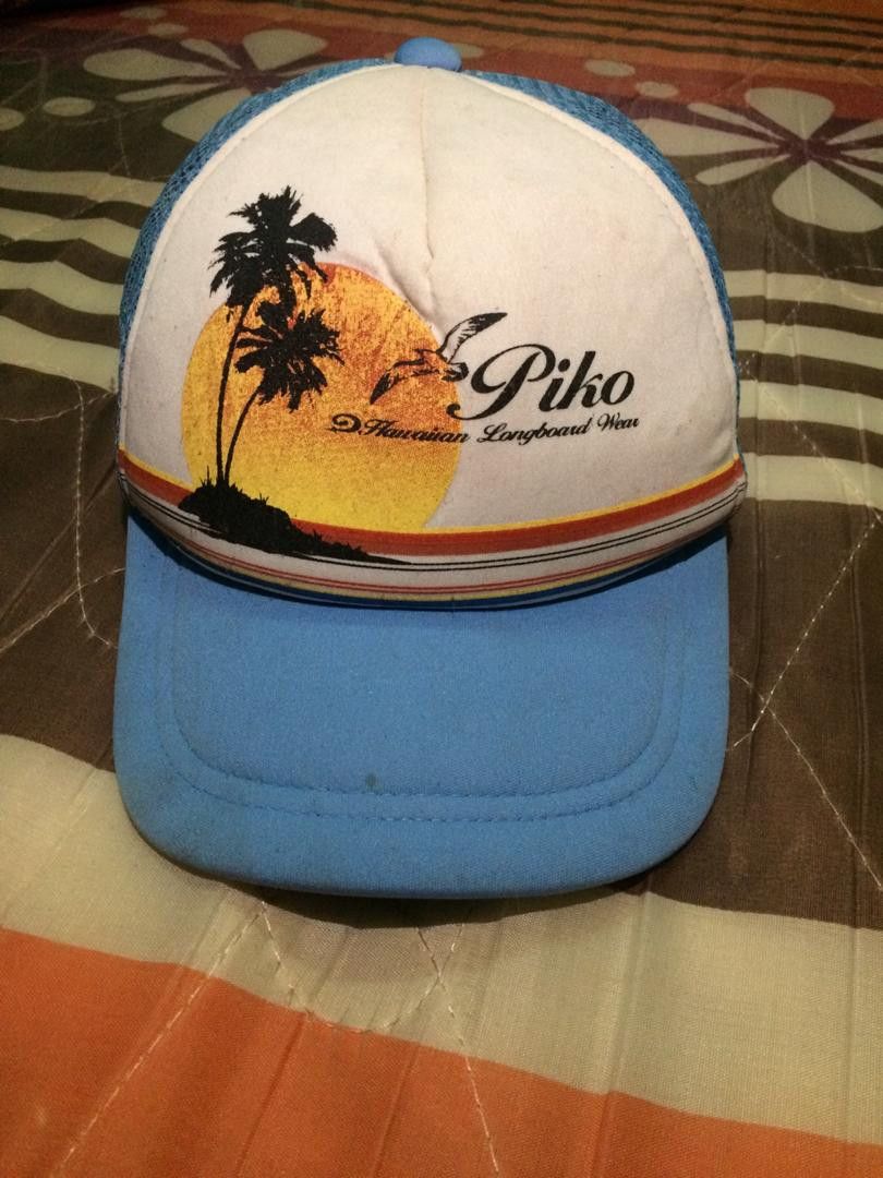 Vintage Piko Hawaiian LongBoard Wear Trucker Cap | Grailed