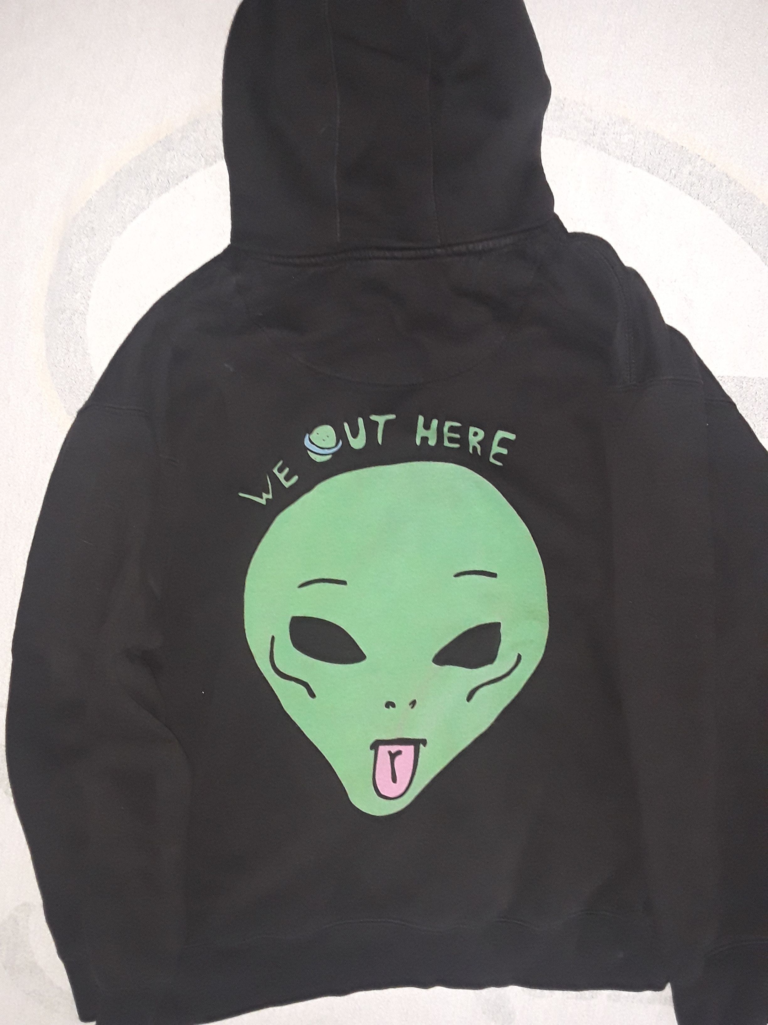 RIPNDIP Ripndip We Out Here Alien XL Hoodie | Grailed