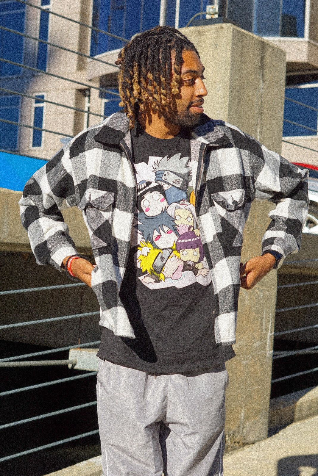 Mnml Mnml La Layering Flannel Jacket Grailed