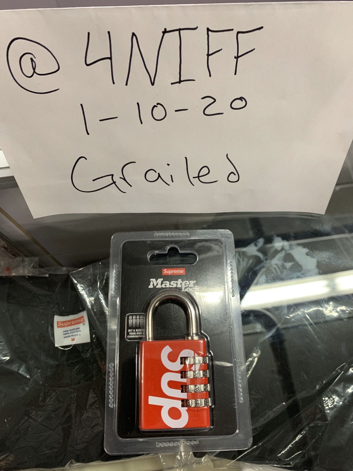Supreme Master Lock | Grailed