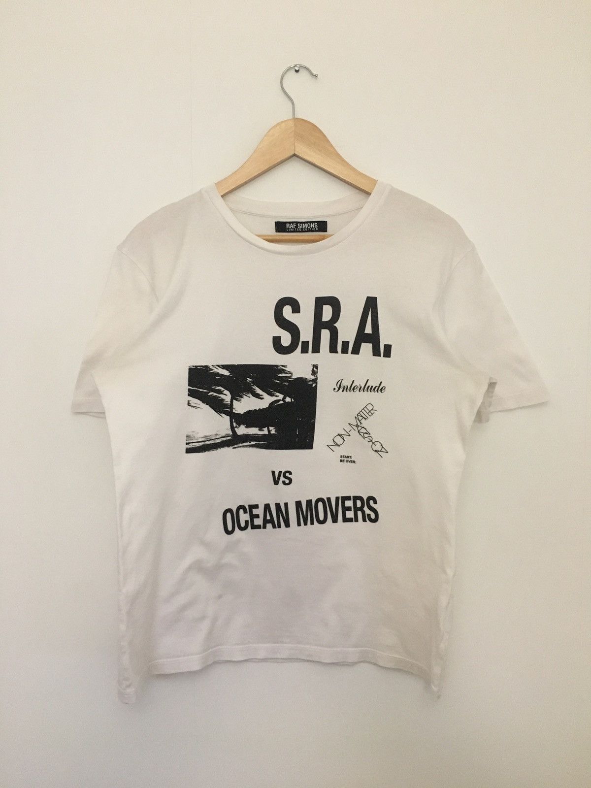 Raf Simons raf simons S.R.A vs Ocean Movers (Limited Edition) | Grailed