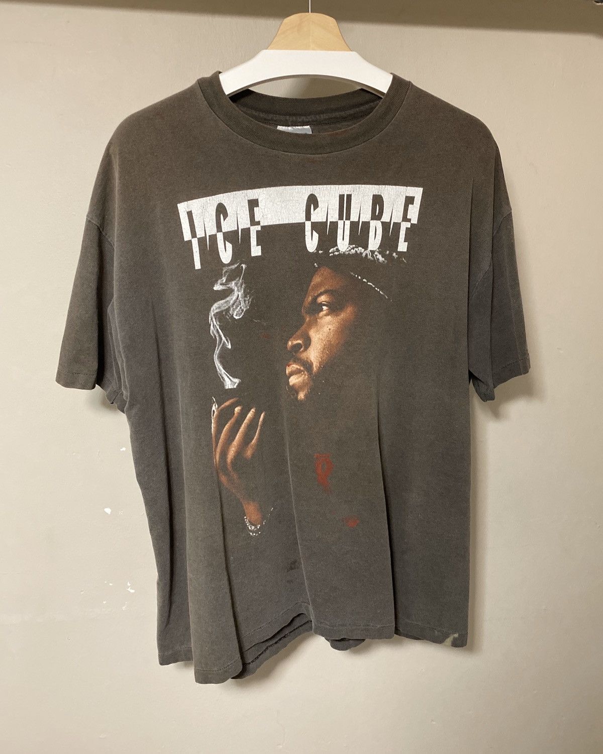 Vintage 1992 Ice Cube The Predator Rap T-Shirt | Grailed