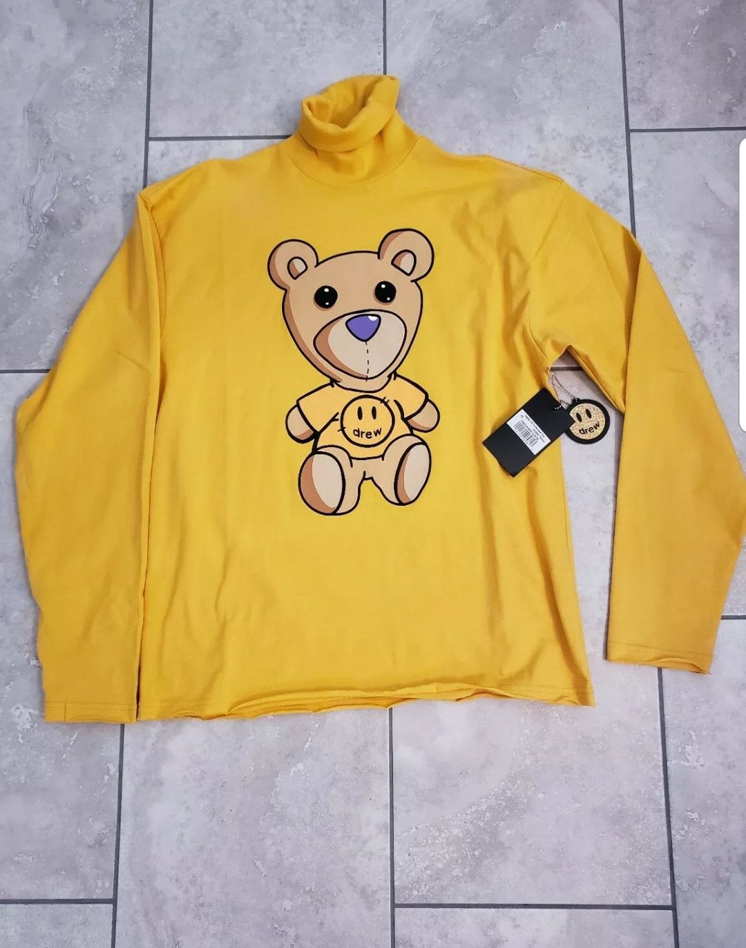 Justin Bieber Teddy LS Turtleneck Tee - Golden Yellow | Grailed
