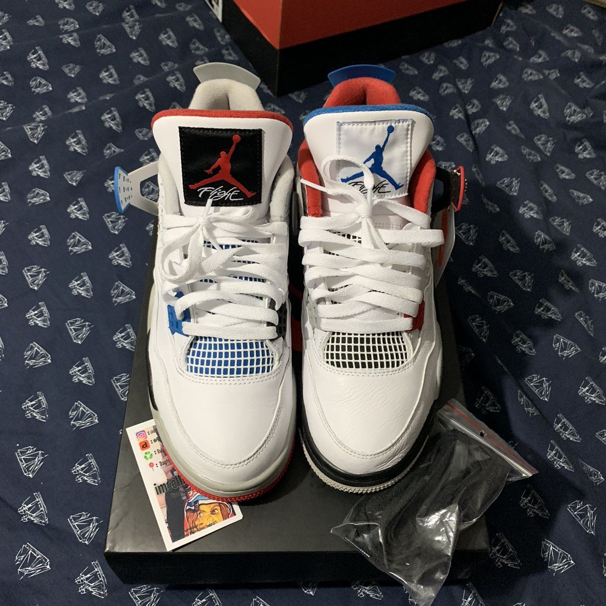 Nike Air Jordan 4 Retro What The 2019 | Grailed