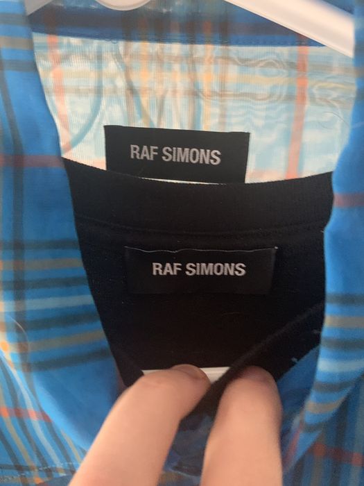 Raf Simons Raf Simons Transparent Multi Layer Tee Shirt Button Up | Grailed