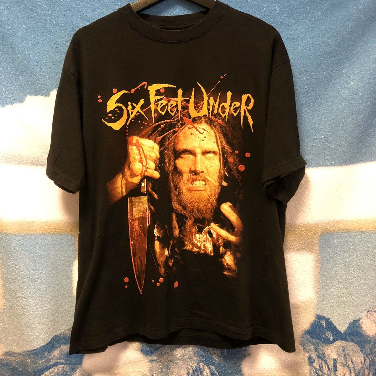 Band Tees × Vintage Six Feet Under 1999 Die Motherfucker Die band shirt | Grailed