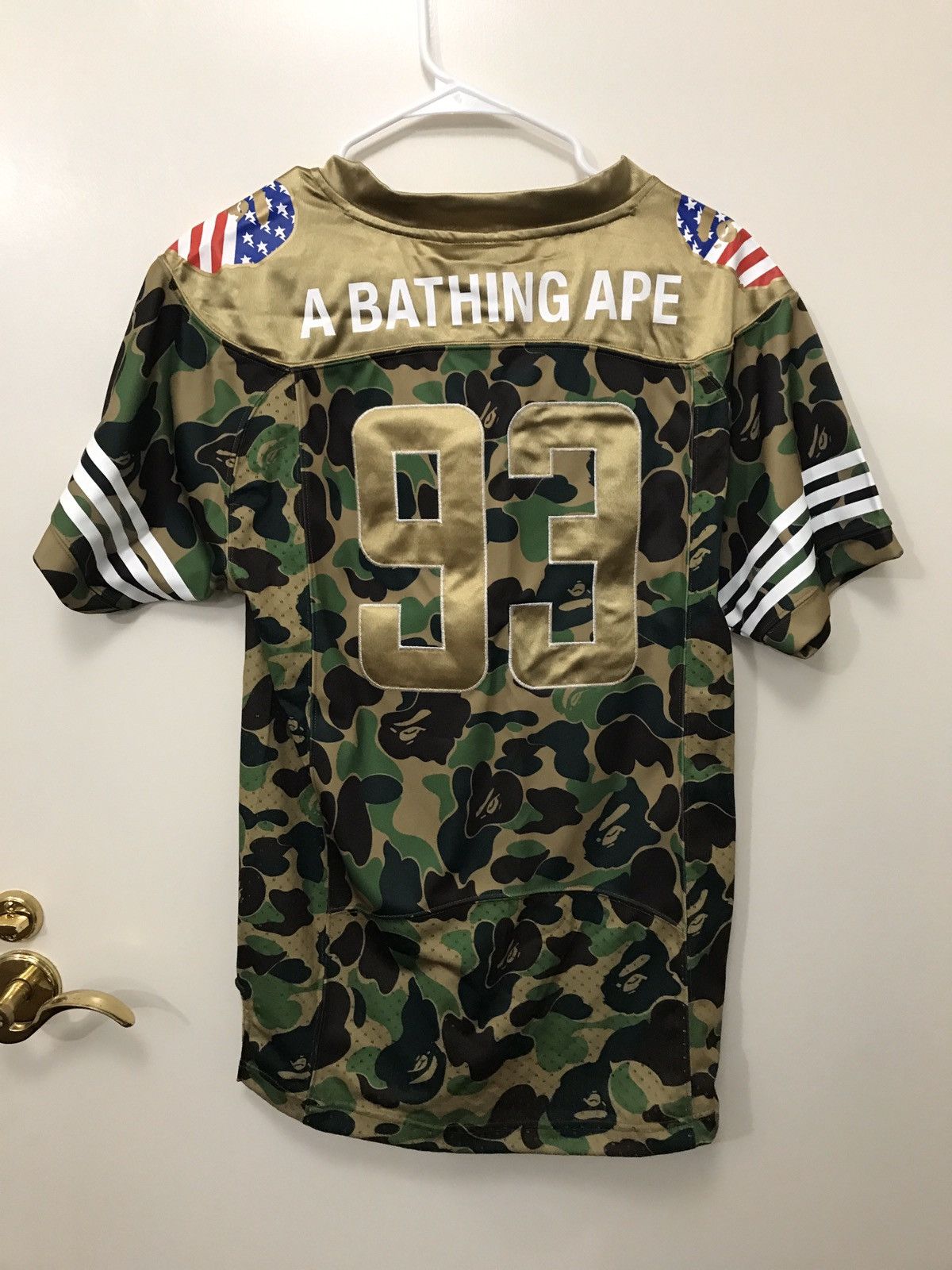 Adidas × Bape Adidas X Bape Football Jersey | Grailed