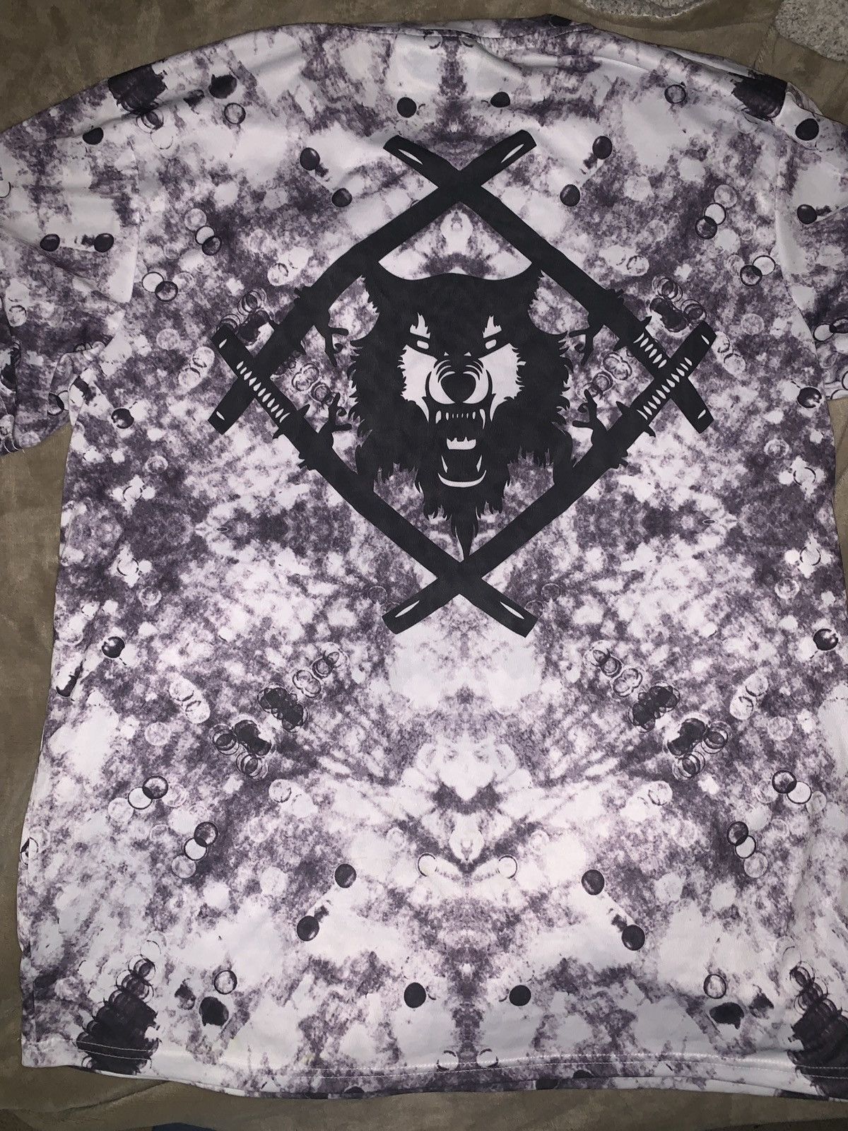 Xavier Wulf / Hollow Squad Captain wulf AOT tee by yung shiva | Grailed