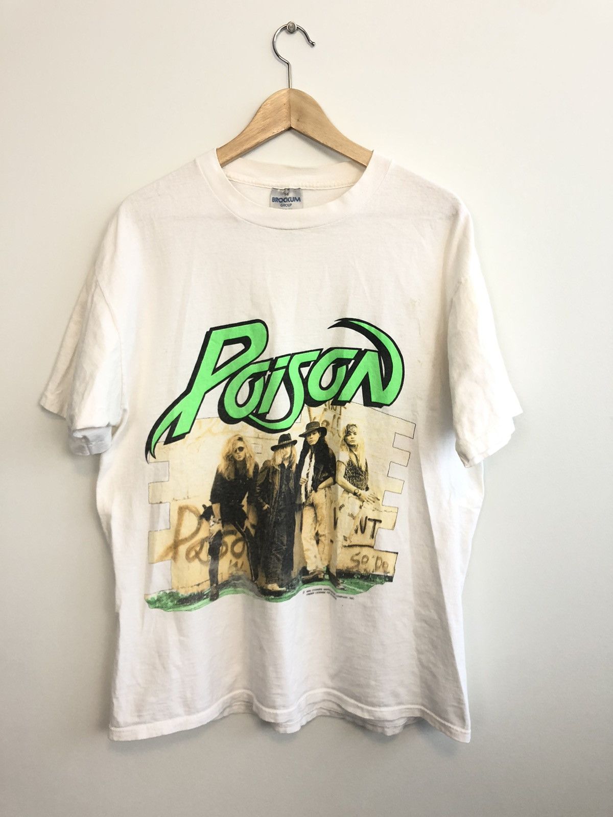Vintage 1990 Poison Flesh & Blood Album Promo Glam Rock Metal 90s | Grailed