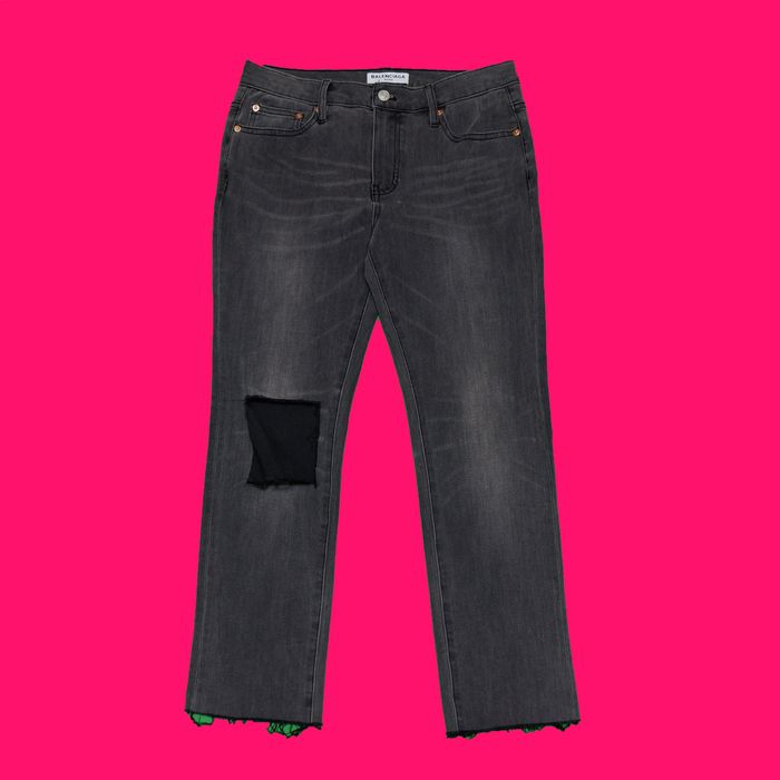 Balenciaga Balenciaga One Knee Ripped Pants | Grailed