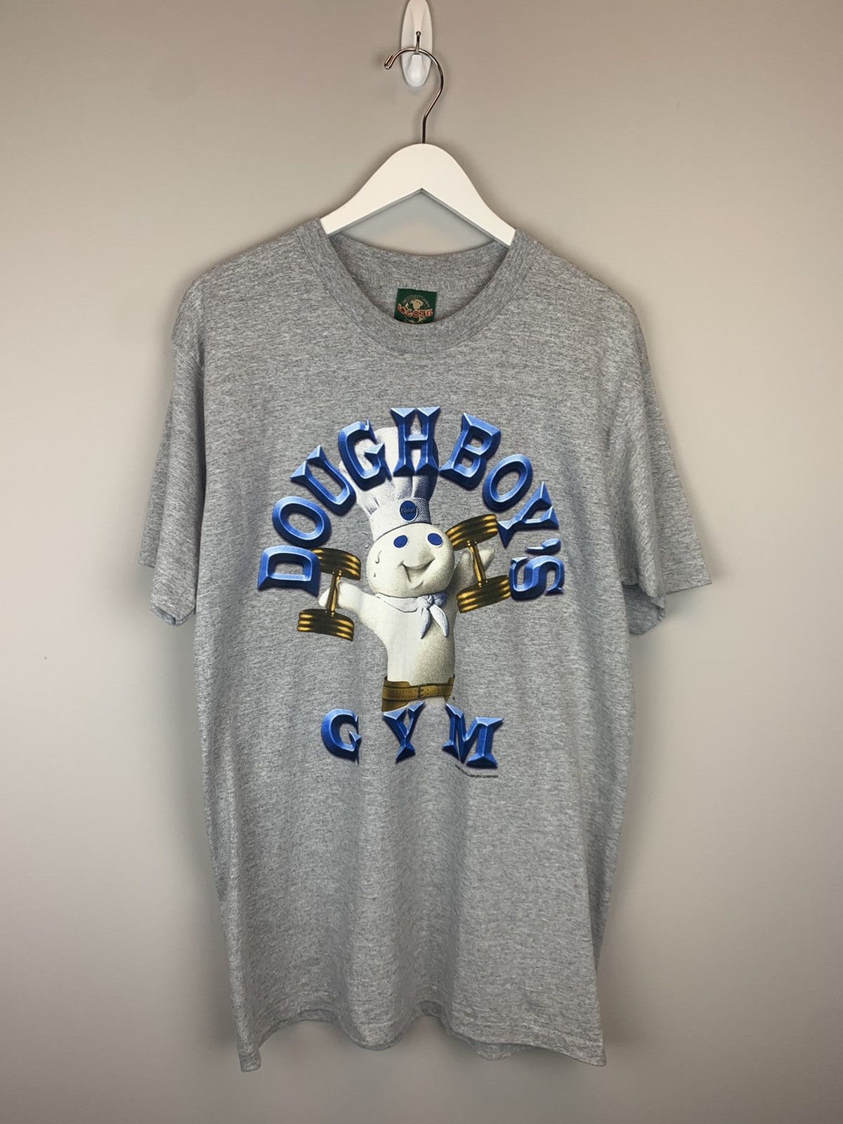 Cartoon Network × Vintage Vintage 90s Pillsbury Dough Boy Gym Parody T ...